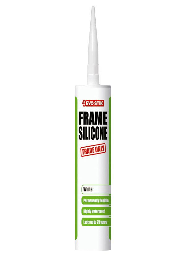 Evo-Stik Silicone-based Brown Frame Sealant