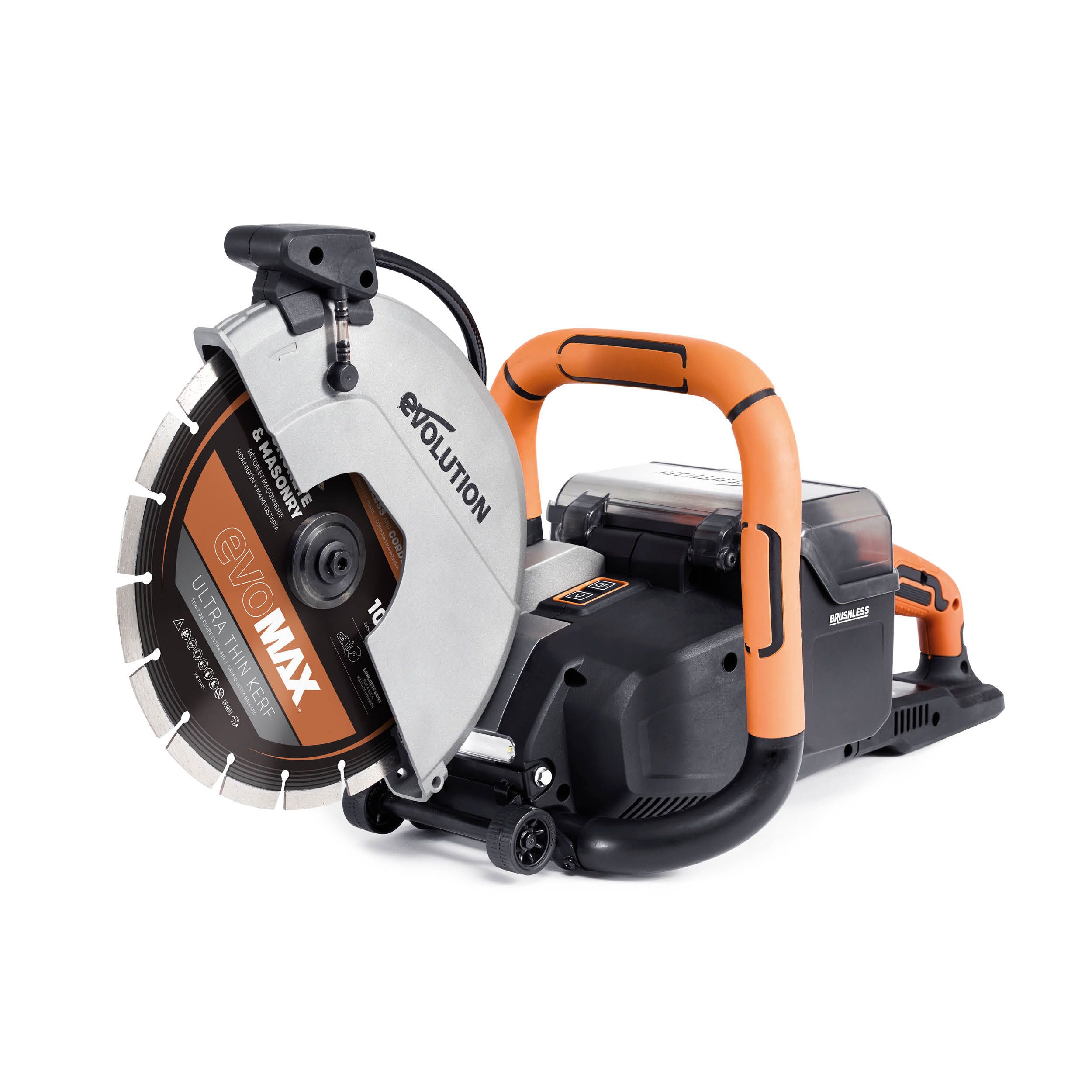 EVOLUTION 36V LI-ION EXT 260MM CORDLESS DISC CUTTER - R260DCT-LI