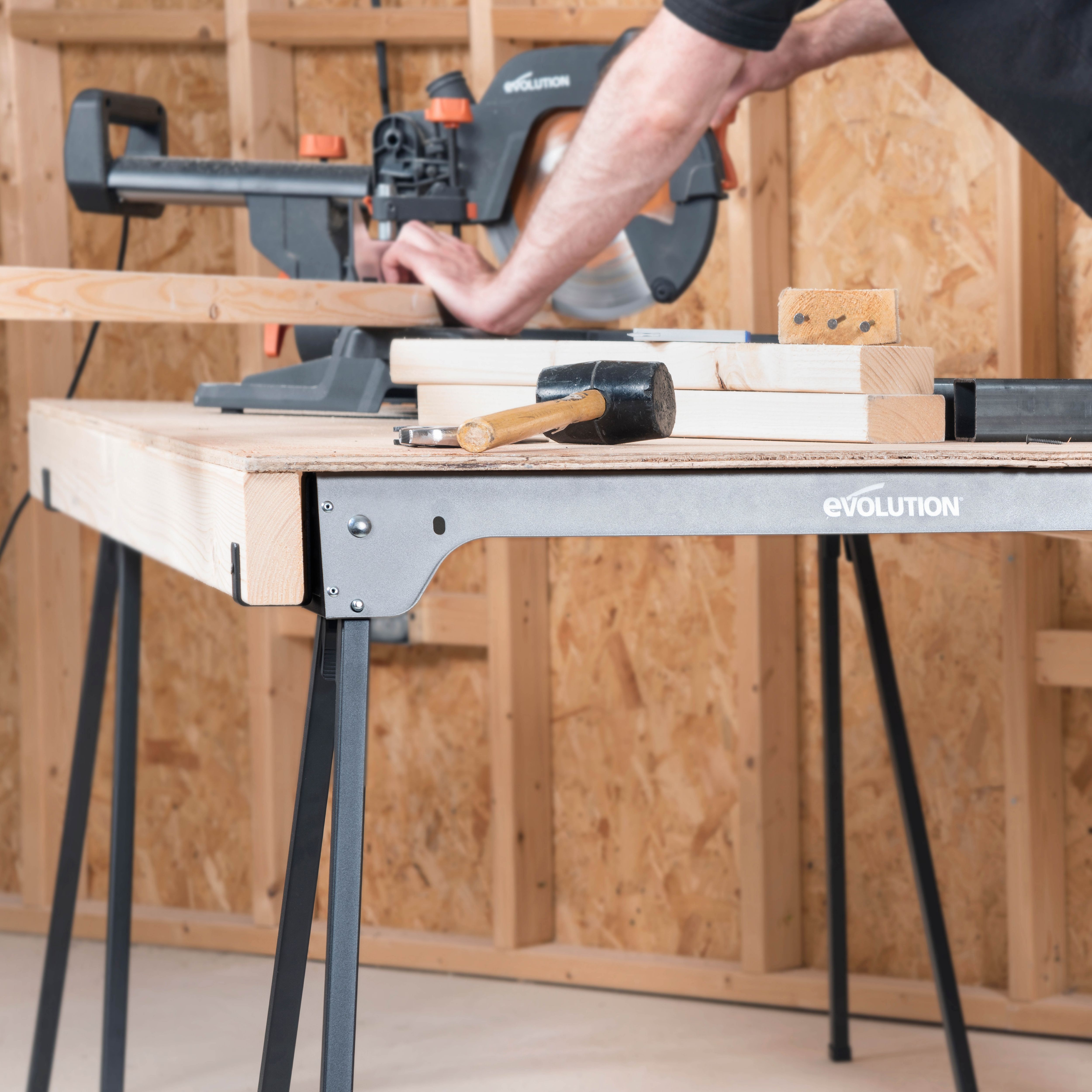 Evolution Foldable Saw horse, Pack of 2