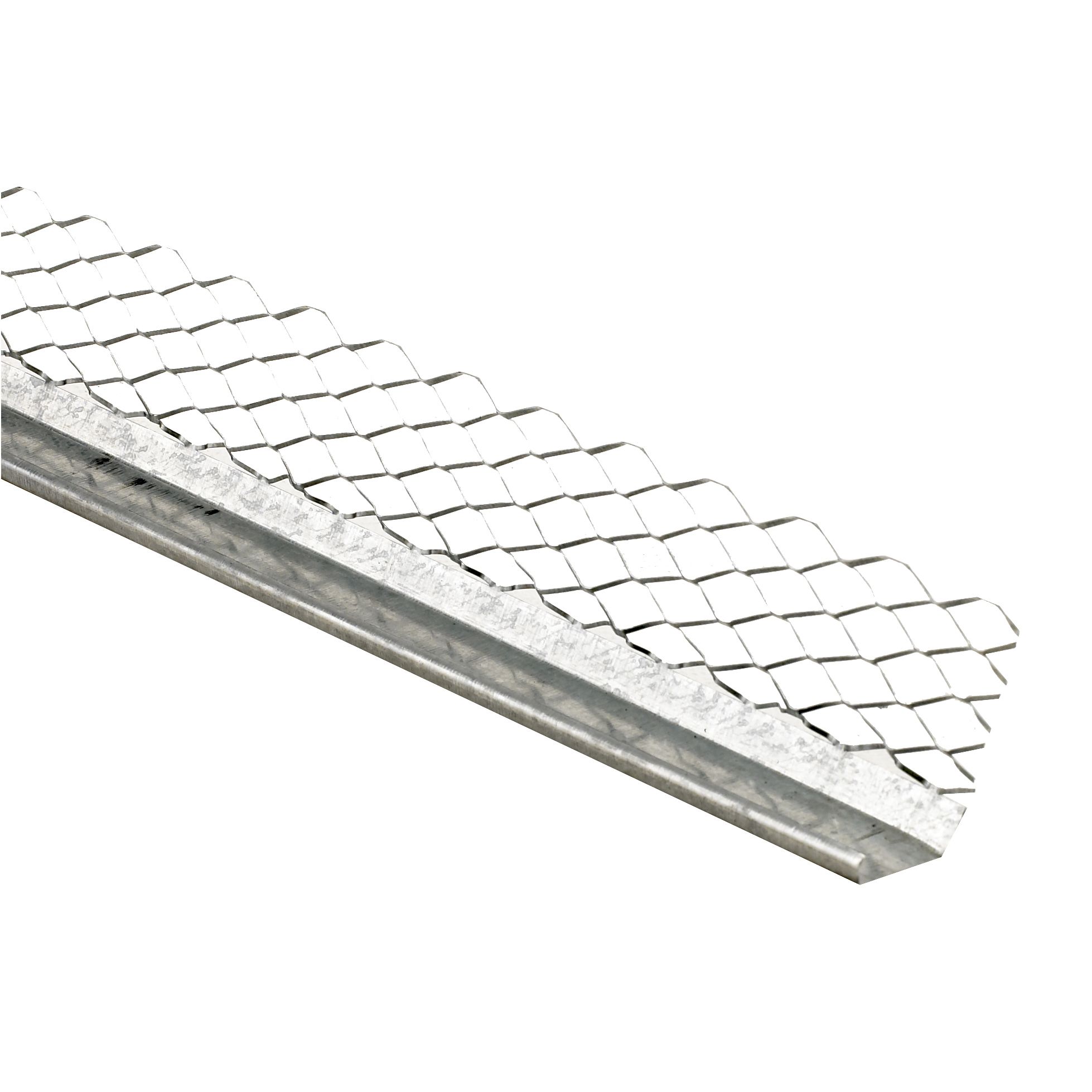 Expamet Galvanised steel Bellcast bead, (L)3m (W)65mm | DIY at B&Q