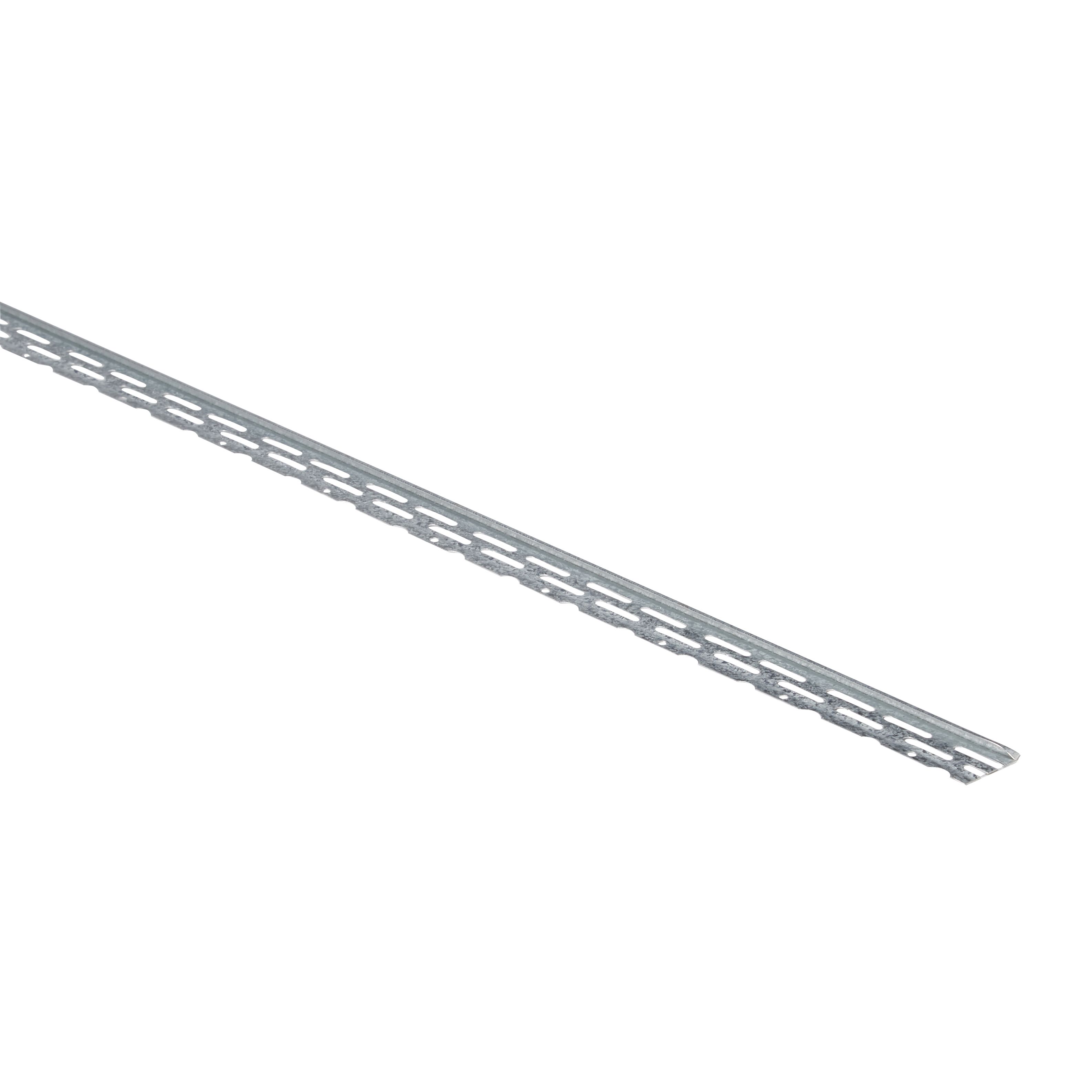 Expamet Galvanised steel Stop bead, (L)2.4m (W)25mm | DIY at B&Q