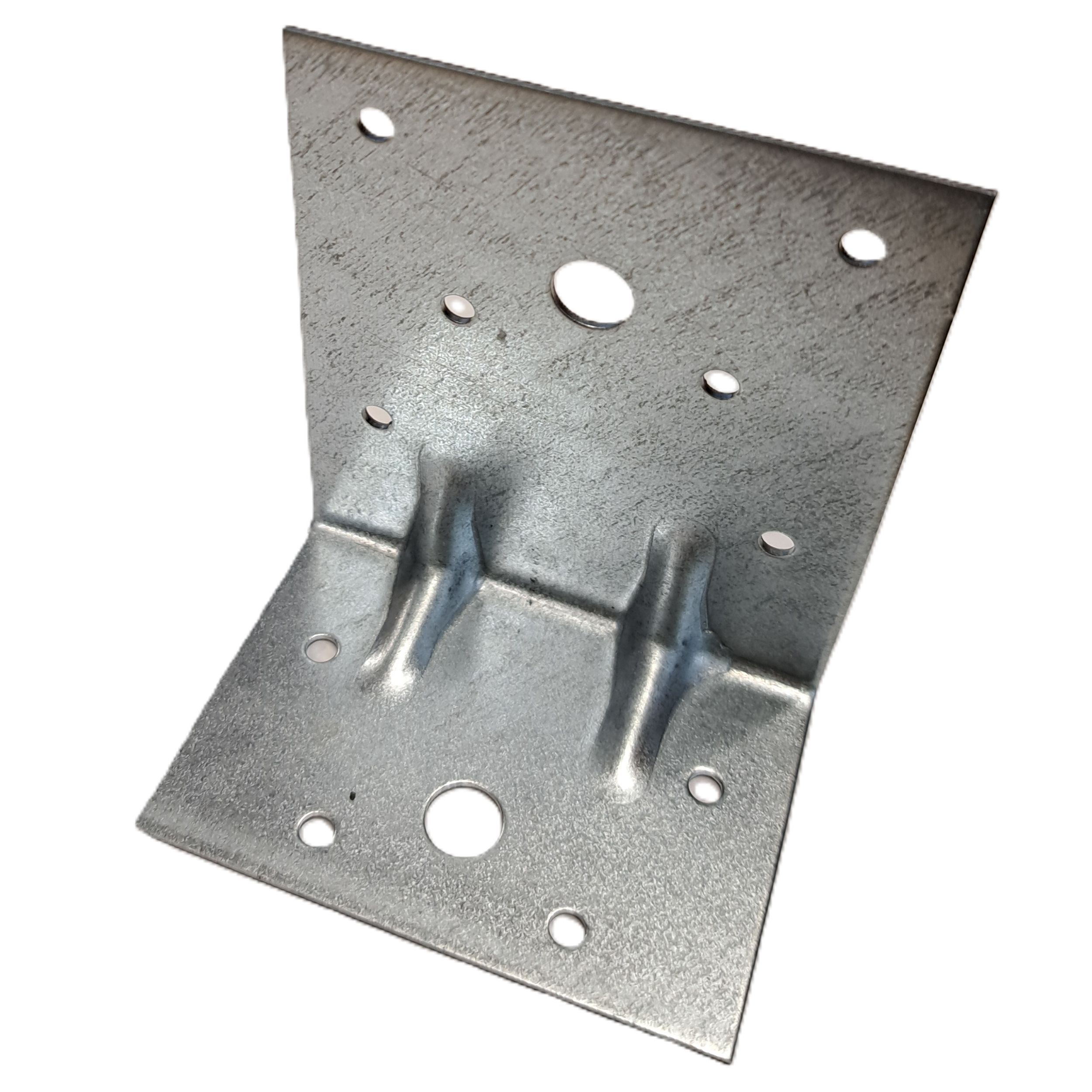Expamet Silver Zinc-plated Silver effect Galvanised Mild steel Medium ...