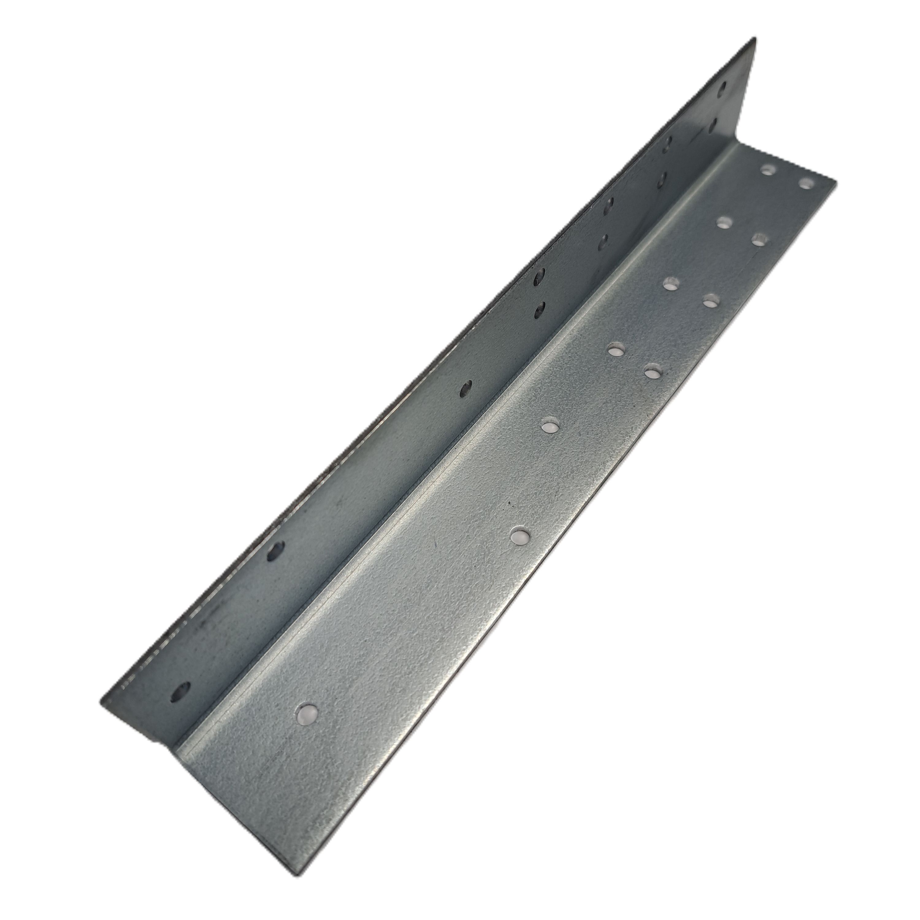 Expamet Silver Zinc-plated Steel Plate (L)200mm (T)2mm