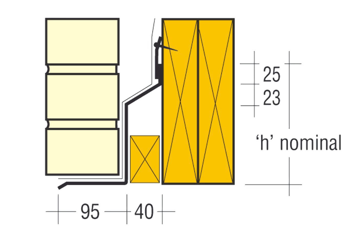 Expamet Steel Lintel (L)1.8m (W)140mm