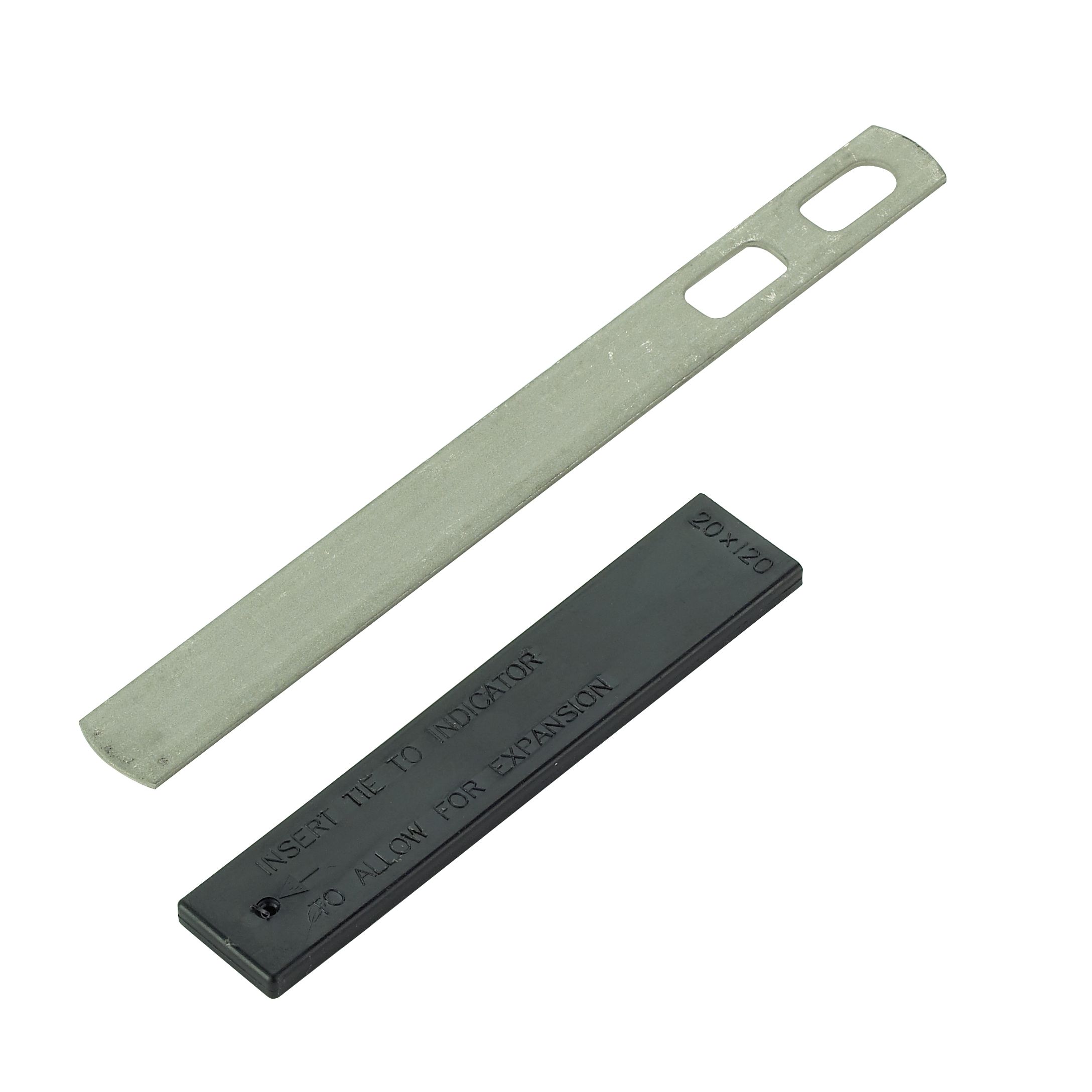 Expamet Straight Galvanised Stainless steel Movement tie (L)200mm, Pack ...