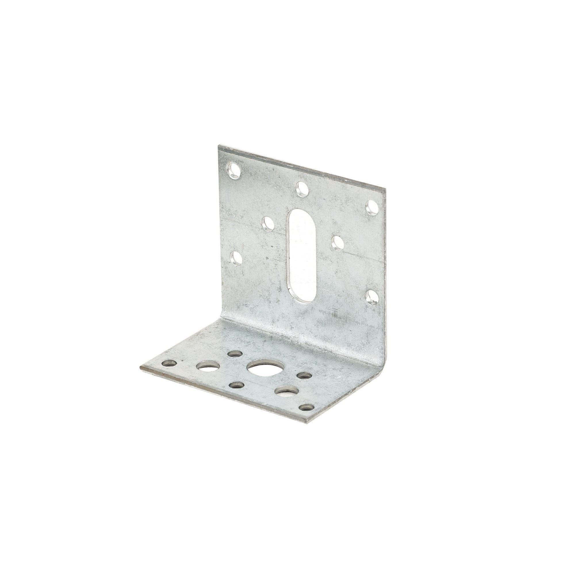 Expamet Zinc effect Galvanised Steel Light duty Angle bracket (H)60mm ...