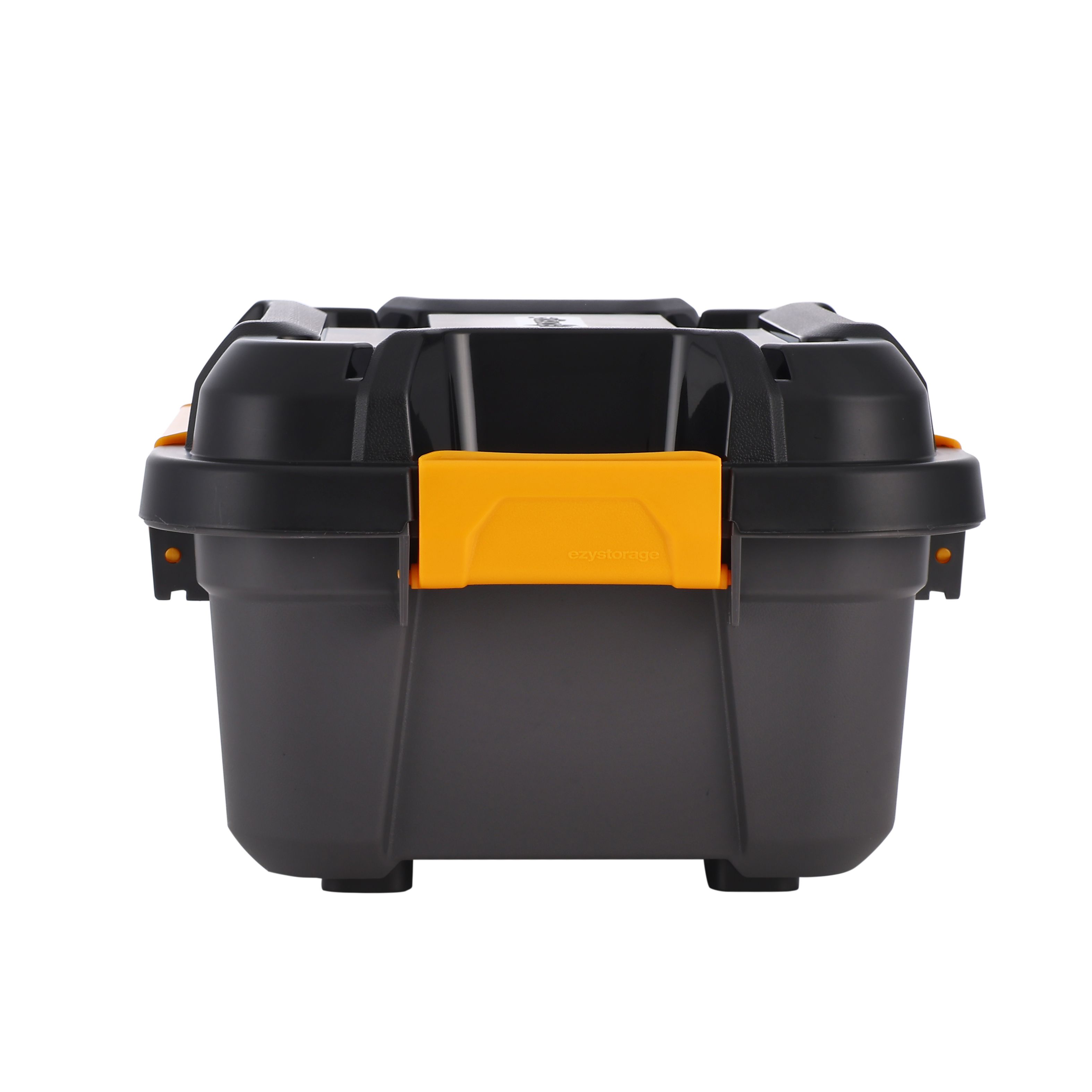 Ezy Storage Bunker tough Heavy duty Black 12L XS Plastic Stackable ...