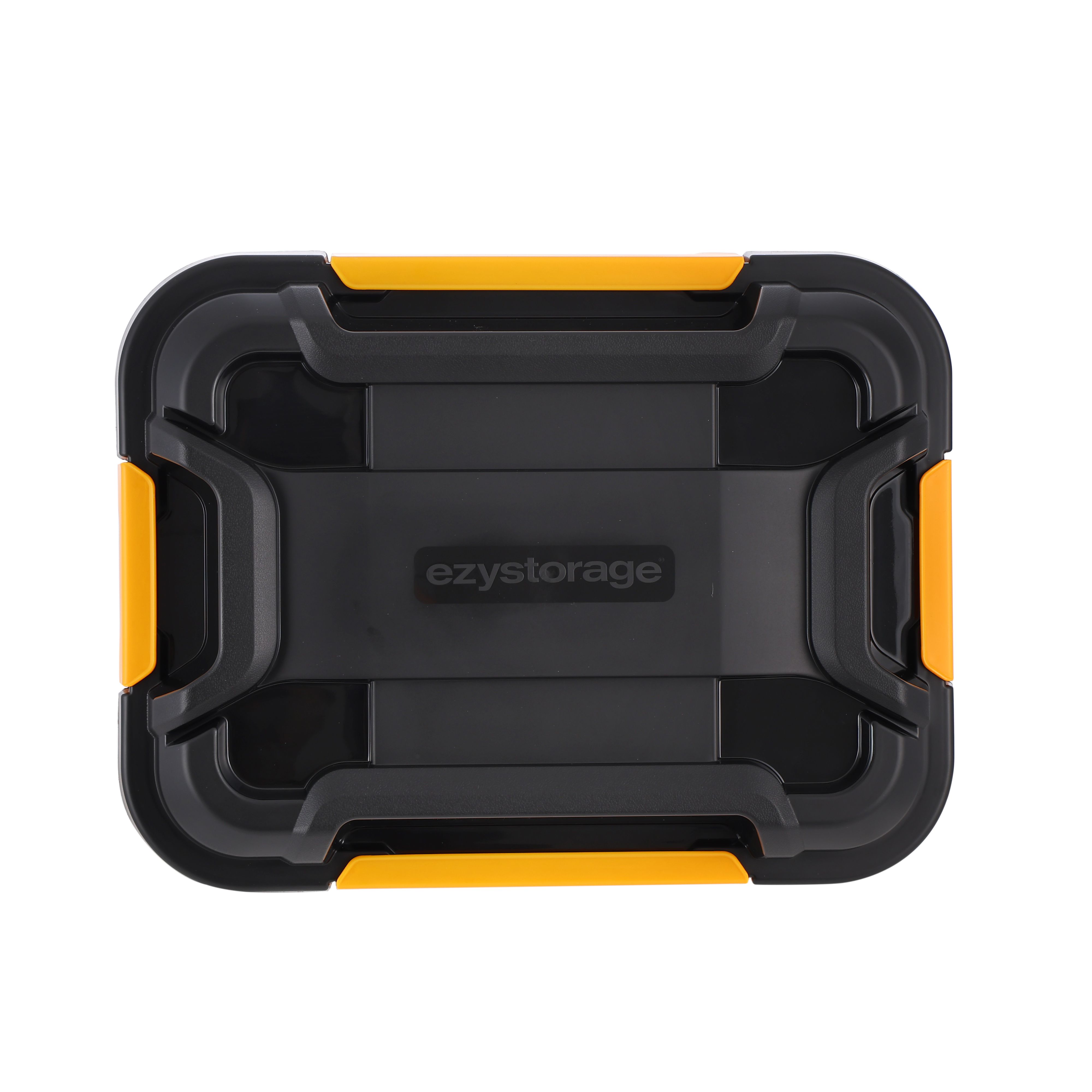 Ezy Storage Bunker tough Heavy duty Black 12L XS Plastic Stackable ...