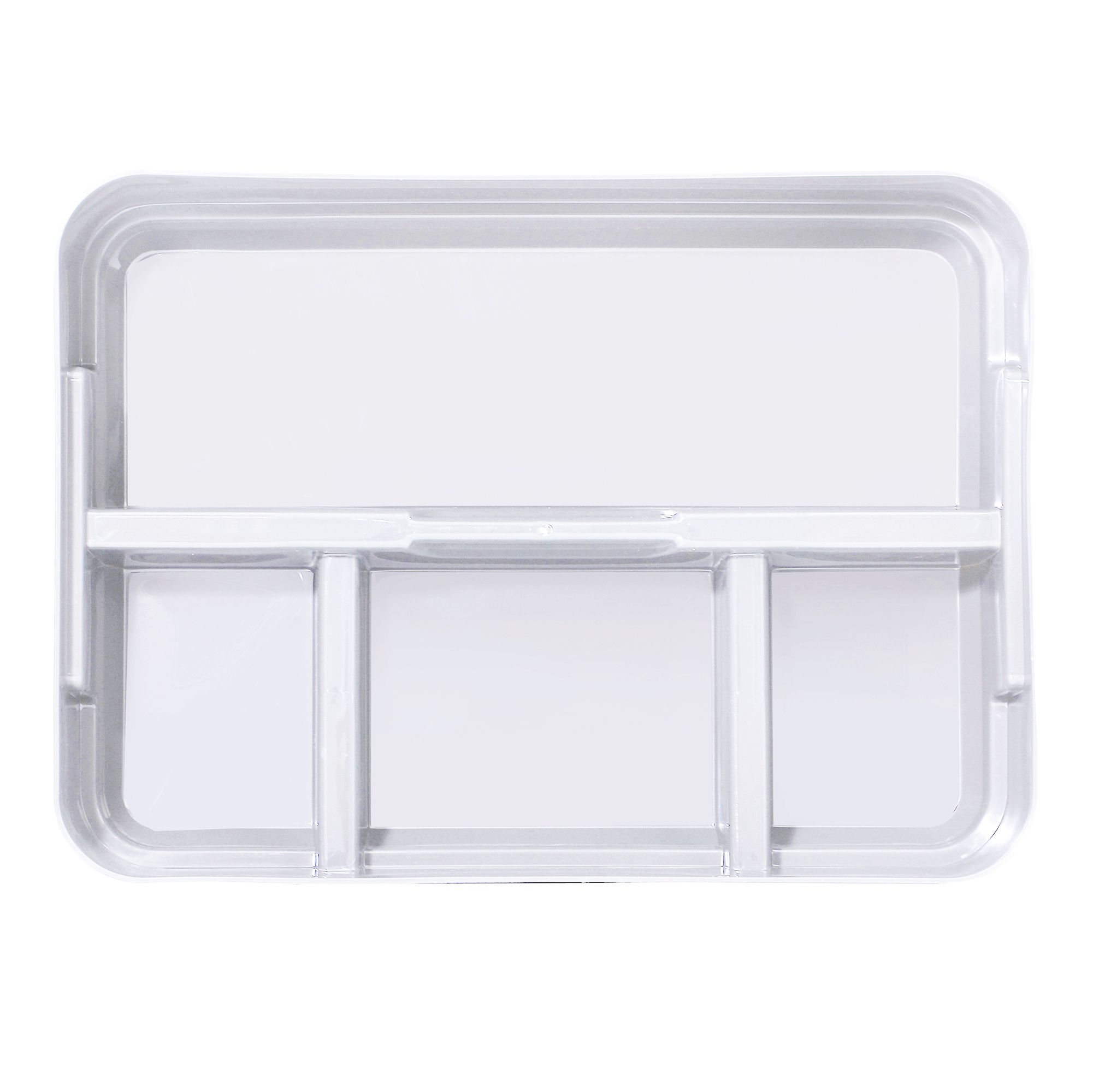 Ezy Storage Solutions+ White Small Insert tray with 4 compartments