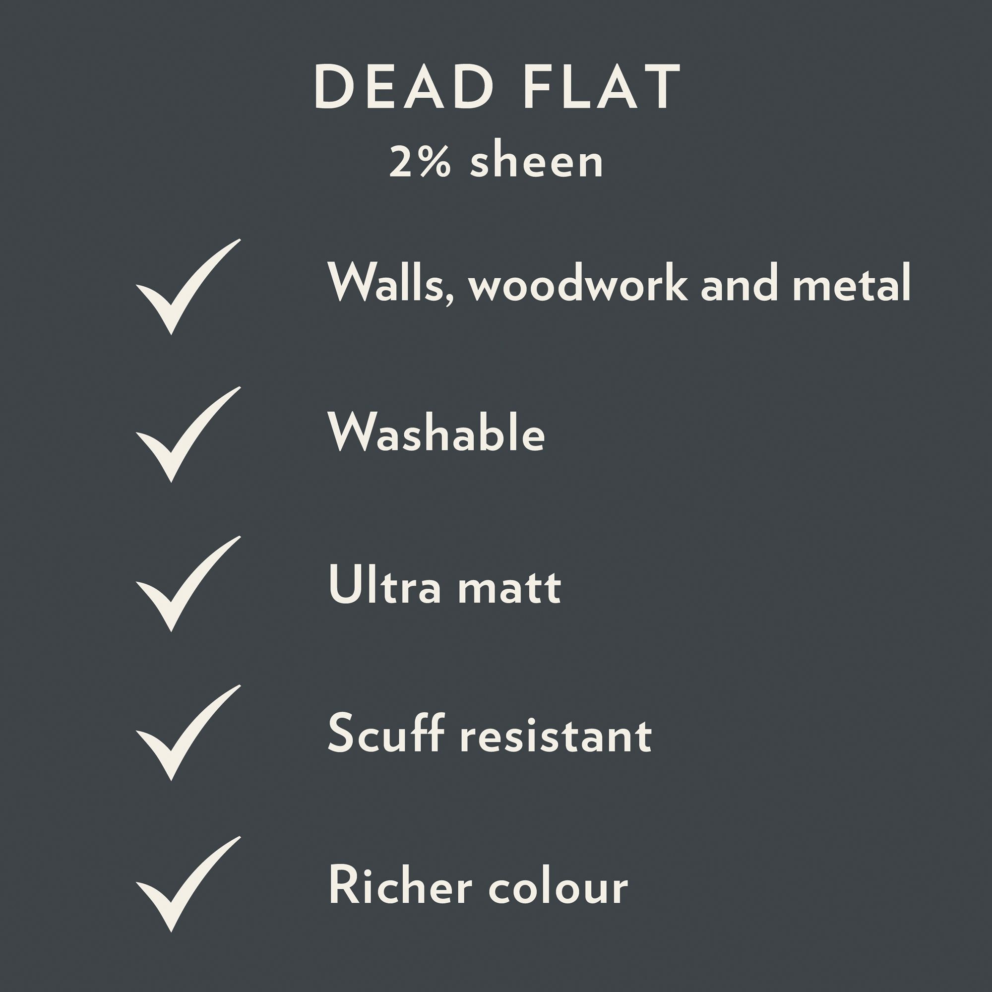Farrow & Ball Dimity No.2008 Dead-Flat Matt Multi-surface Emulsion ...