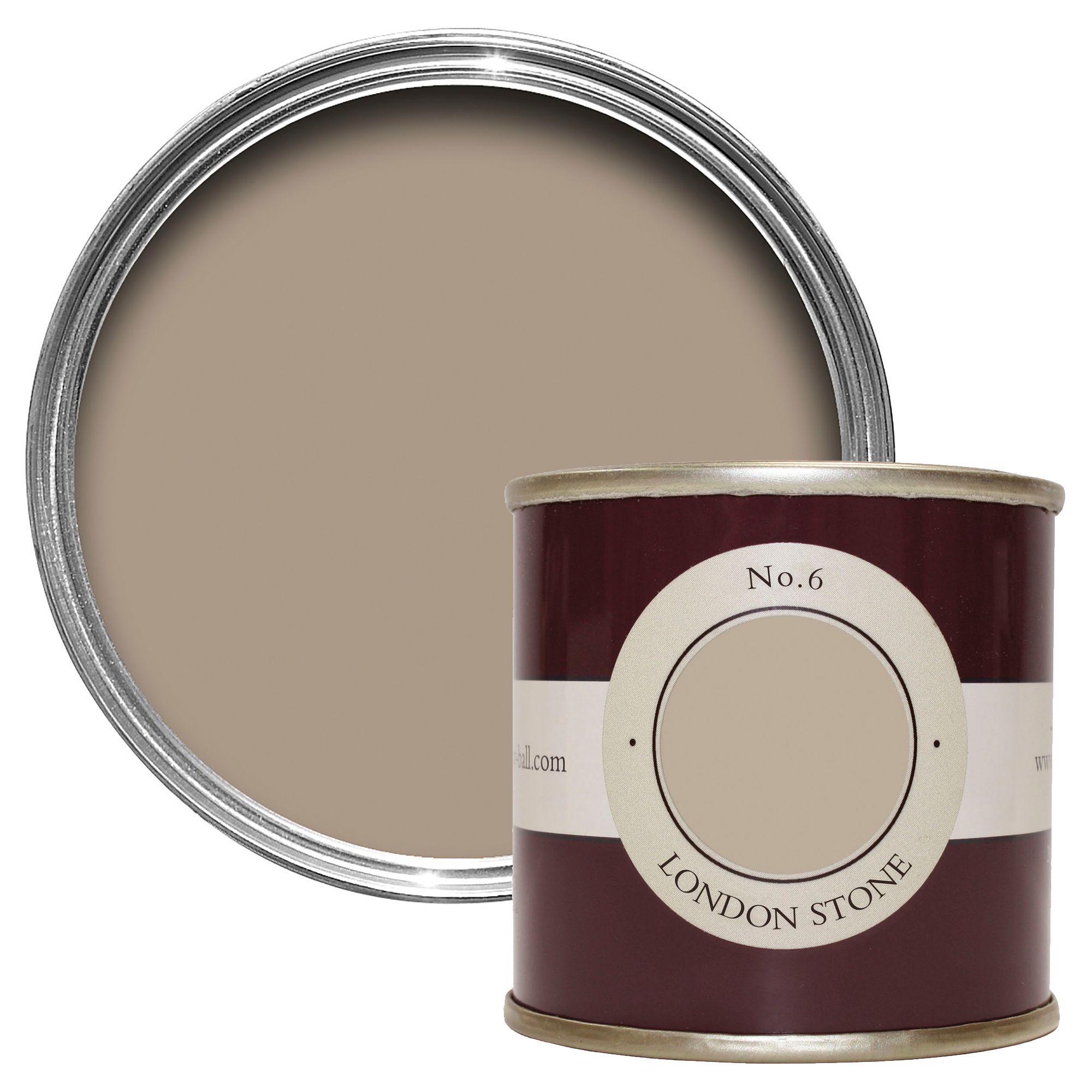 Farrow & Ball Estate London stone Emulsion paint, 100ml | DIY at B&Q