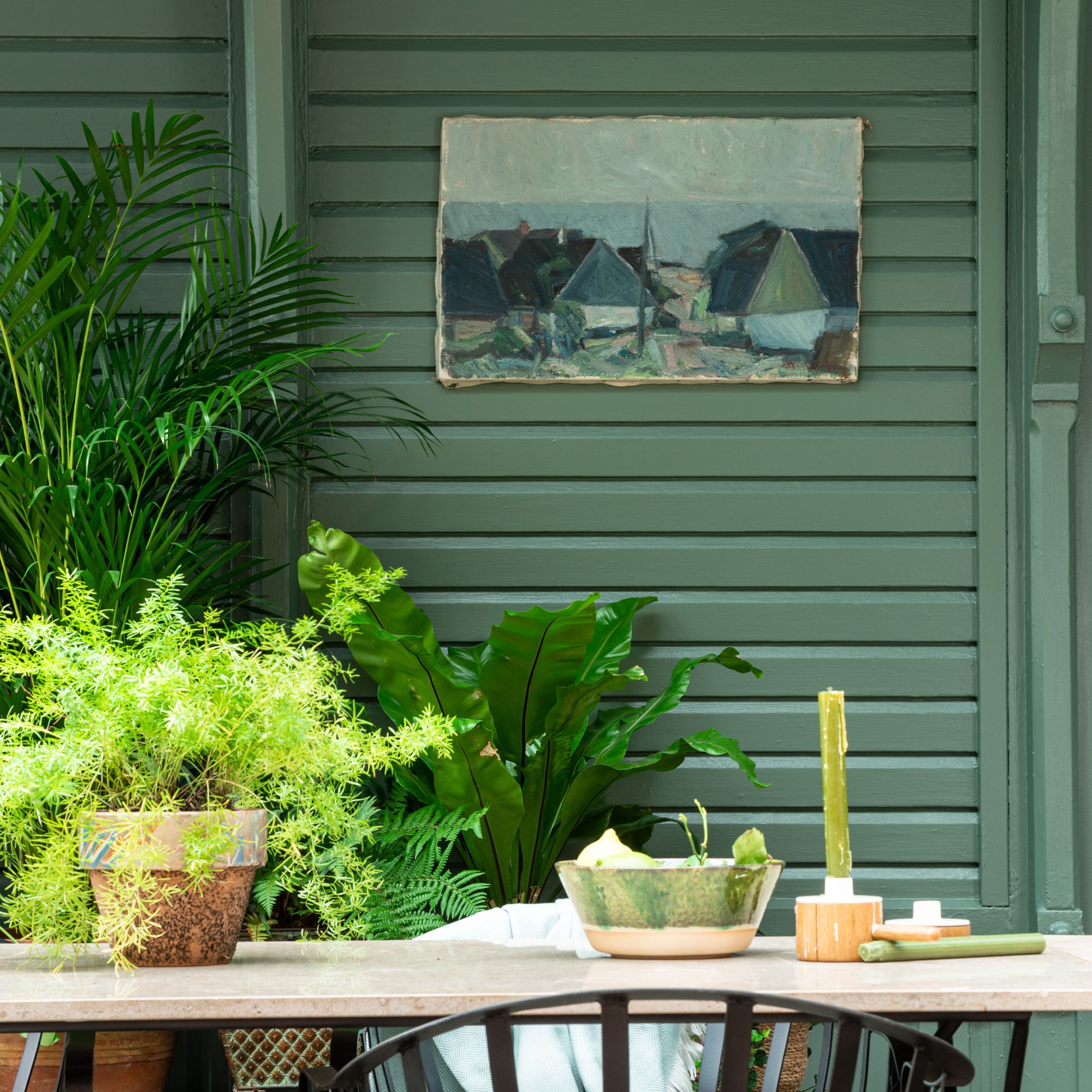 Farrow & Ball Green Smoke No.47 Dead-Flat Matt Multi-surface Emulsion ...