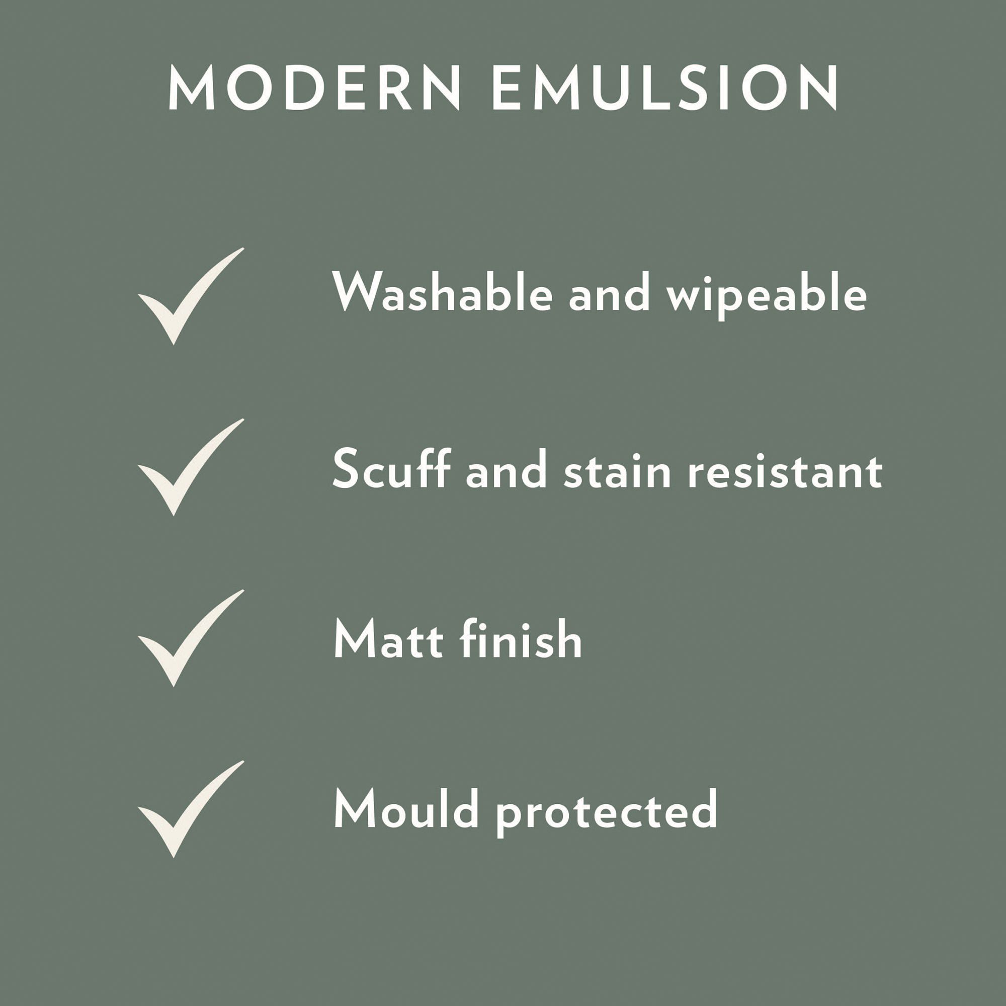 Farrow & Ball Modern Douter No.318 Matt Wall & ceiling Emulsion paint, 2.5L