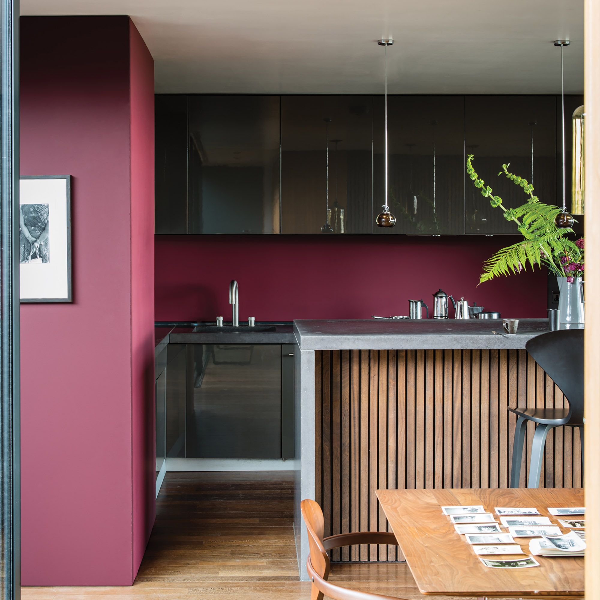 Farrow & Ball Modern Preference Red No.297 Eggshell Paint, 750ml