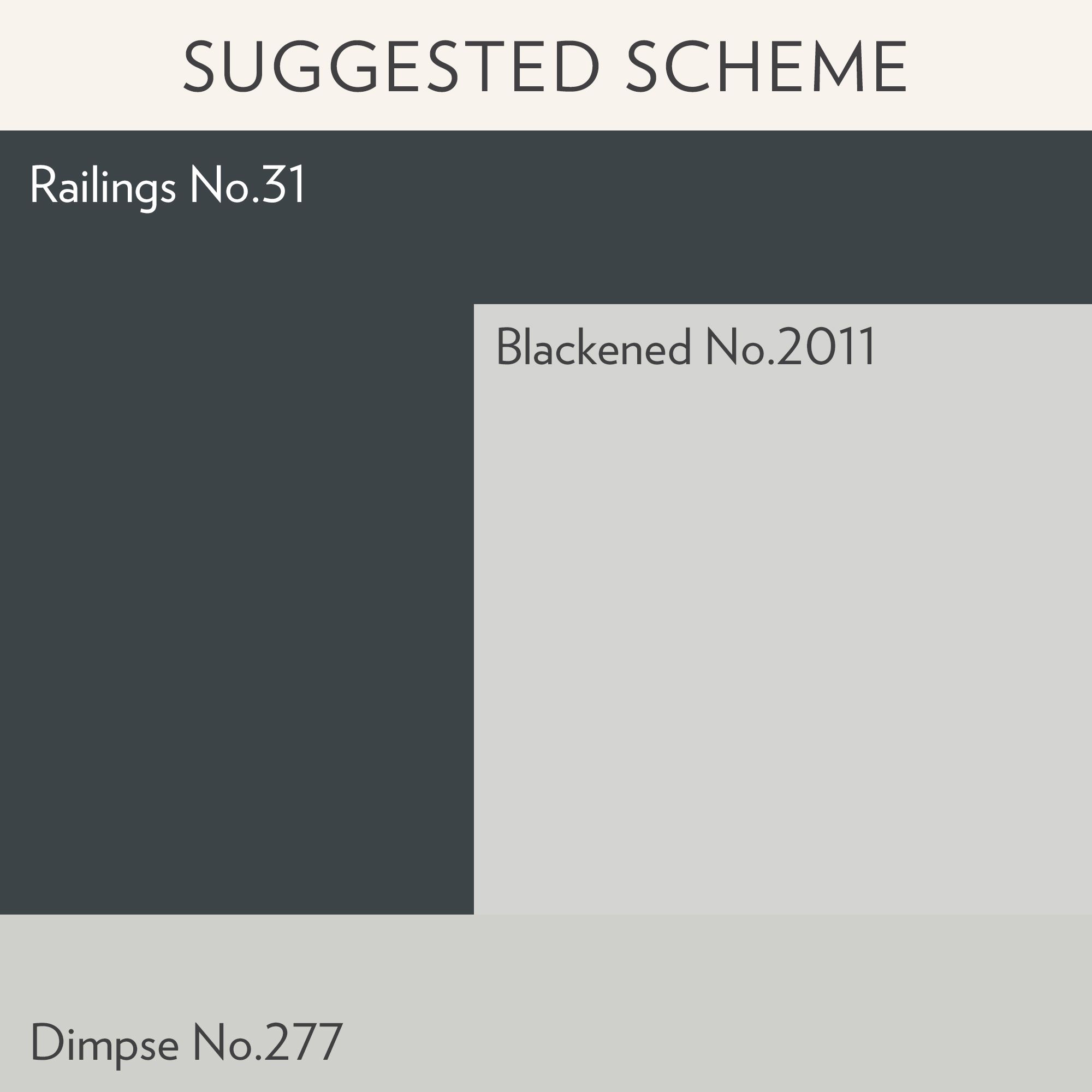 Farrow & Ball Railings No.31 Dead-Flat Matt Multi-surface Emulsion ...