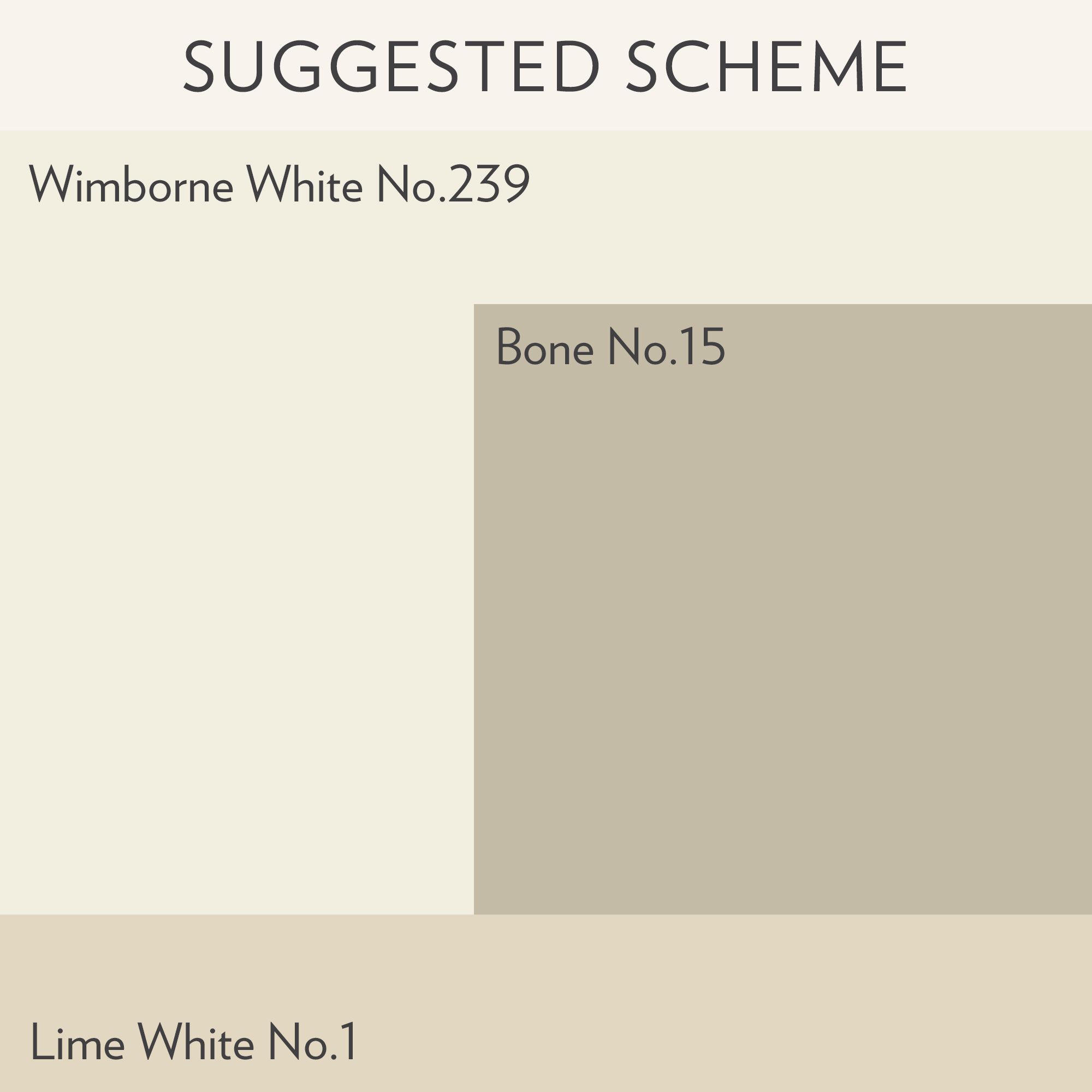 Farrow & Ball Wimborne White No.239 Dead-Flat Matt Multi-surface ...
