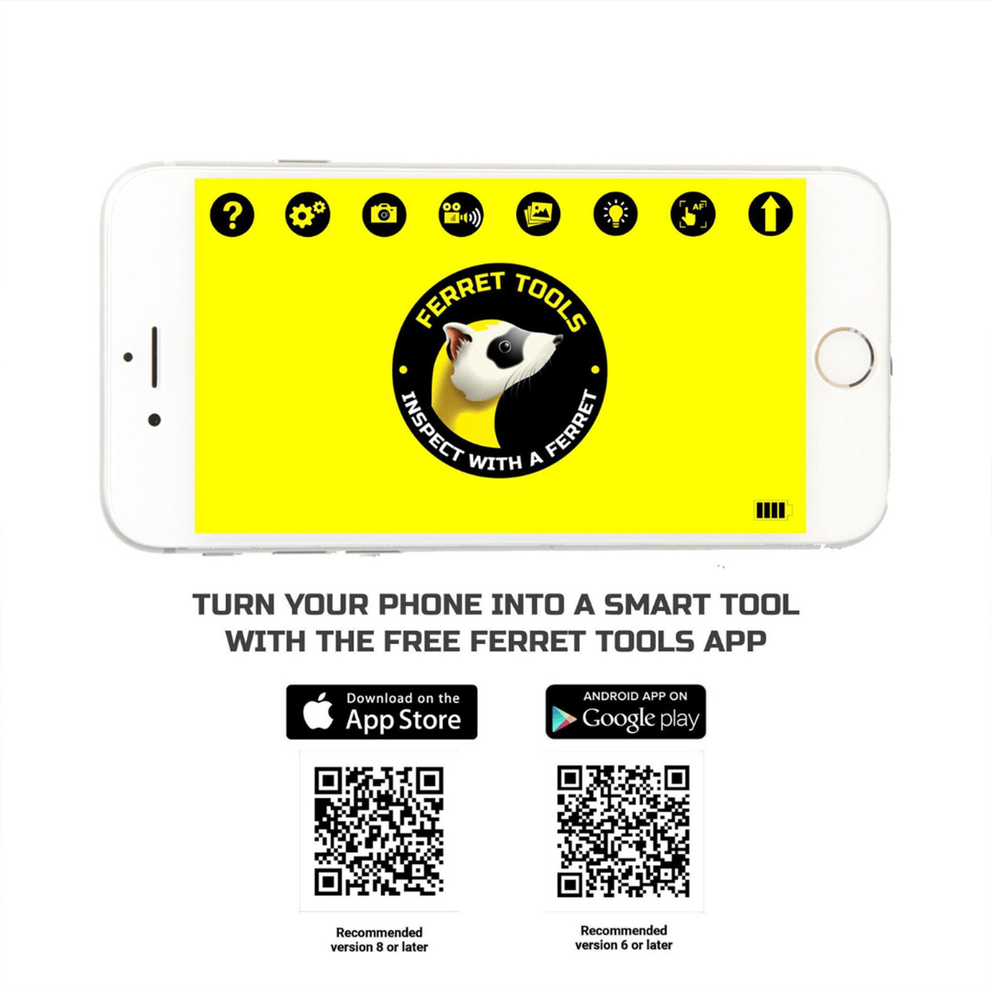 Ferret Tools Pro Wireless Multipurpose CFWF50A2 Inspection camera