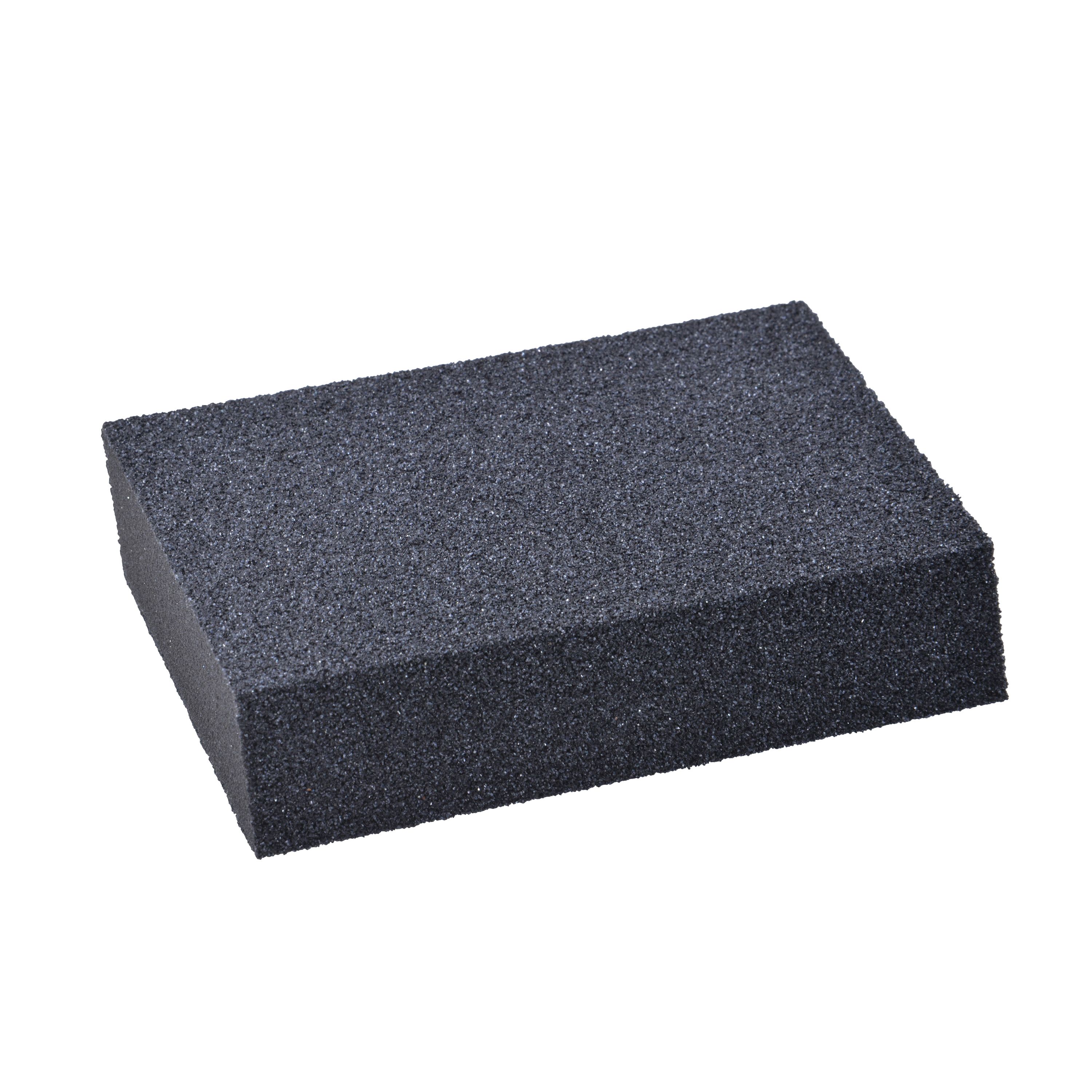 Fine/medium Angled sanding sponge (L)125mm (W)75mm, 27g | DIY at B&Q