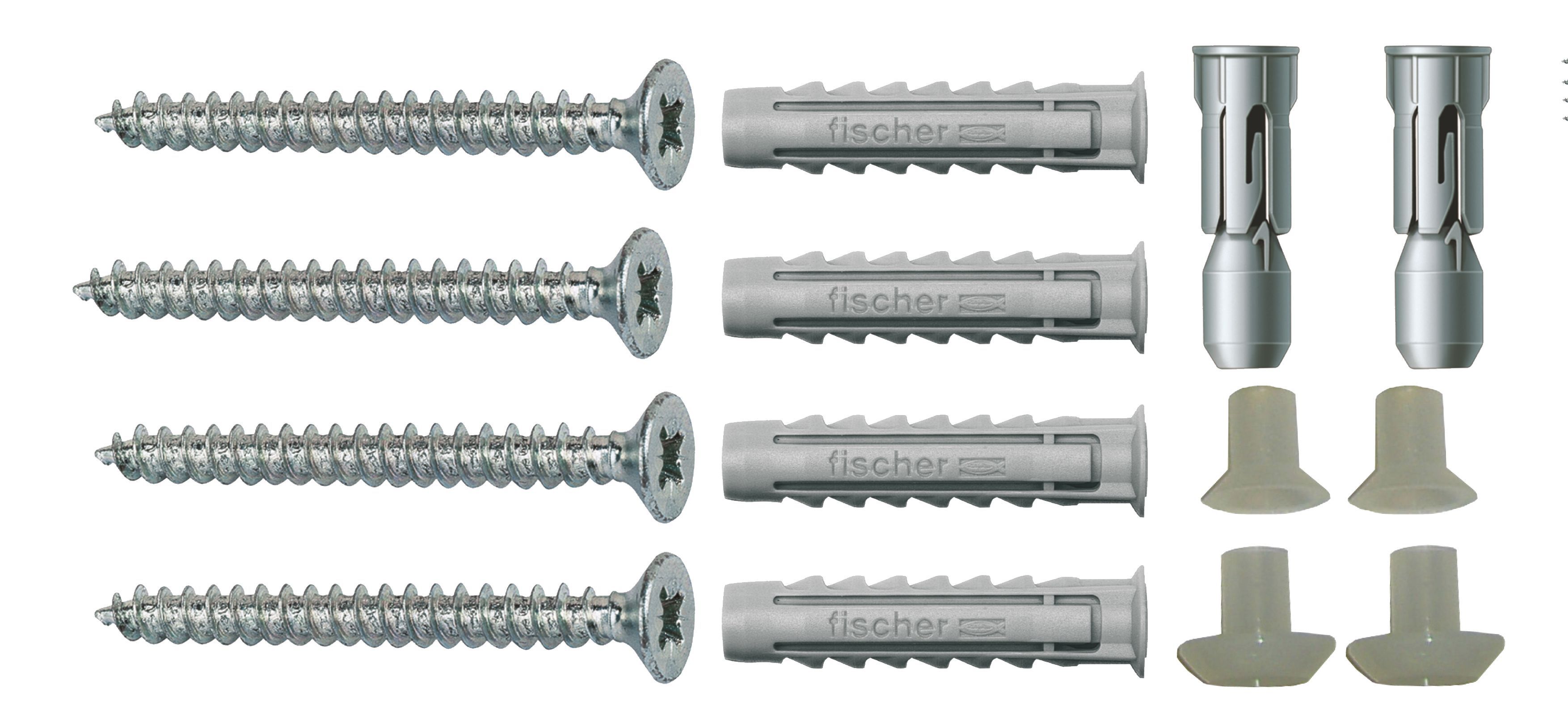 Fischer 14 piece Basin fixing kit