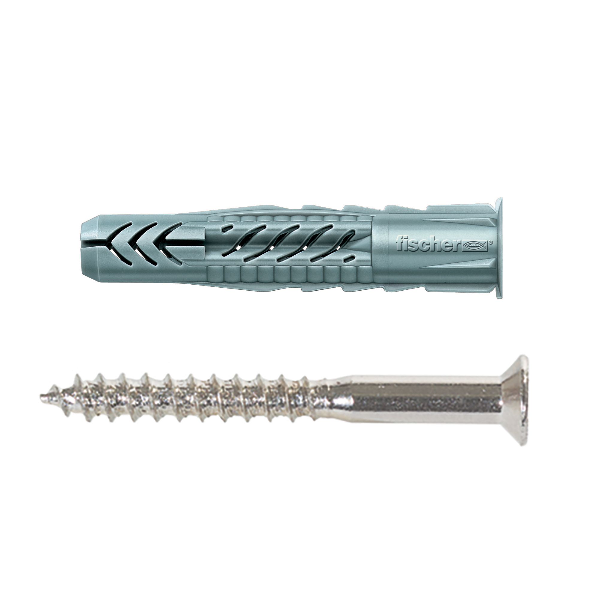 Fischer Grey Nylon Wall plug (Dia)6mm (L)50mm, Pack of 25