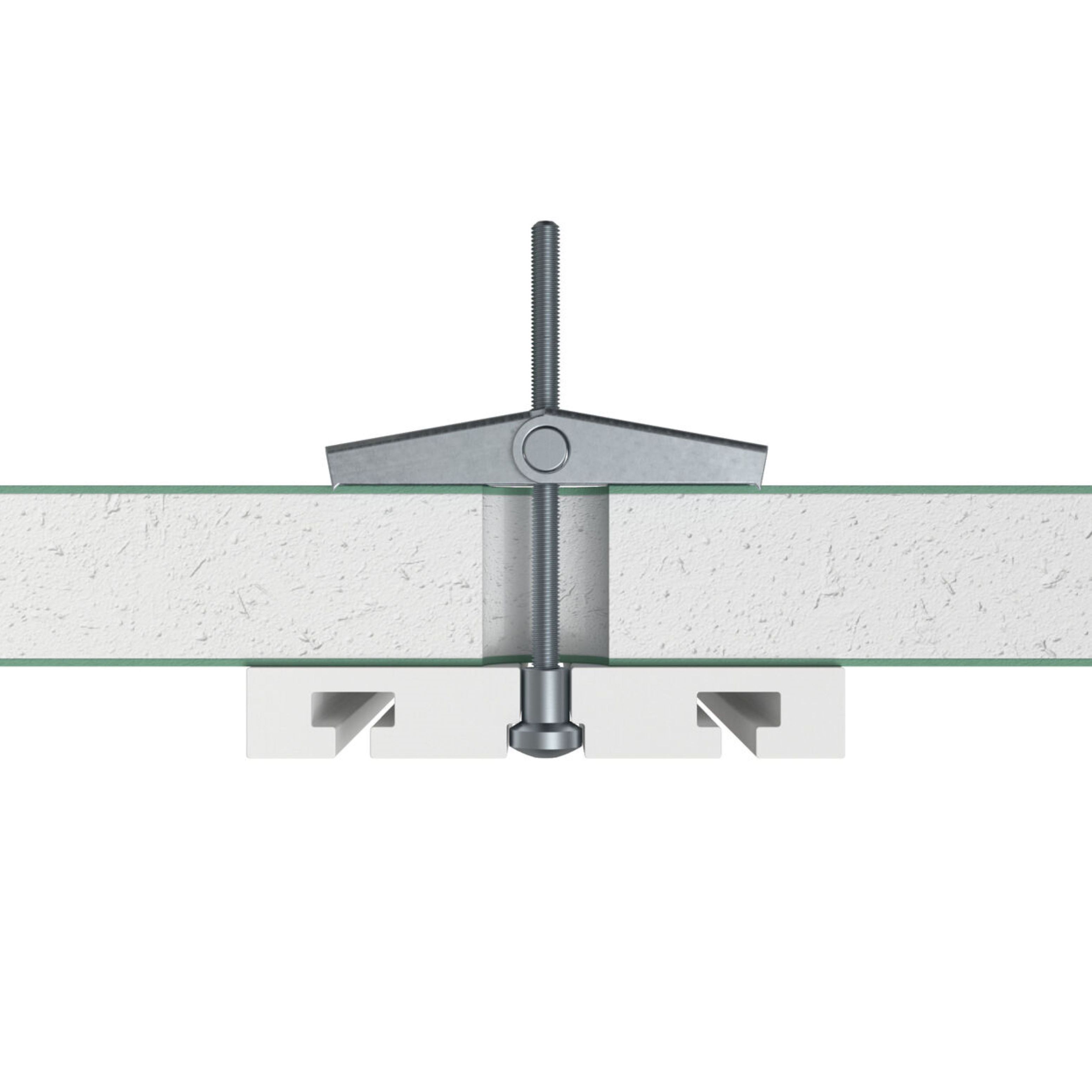 Fischer Pan head Spring toggle (Dia)14mm (L)90mm, Pack of 2