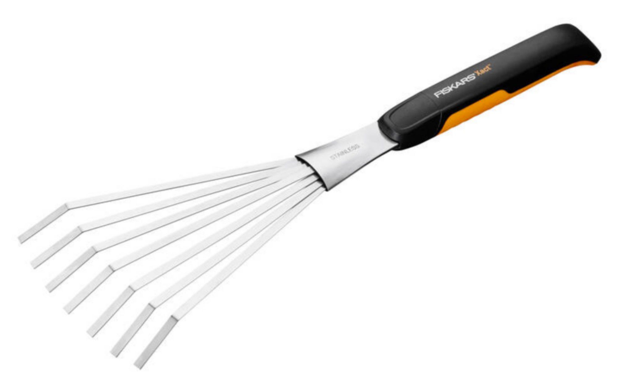 Fiskars Xact Soil Hand rake (W)123mm