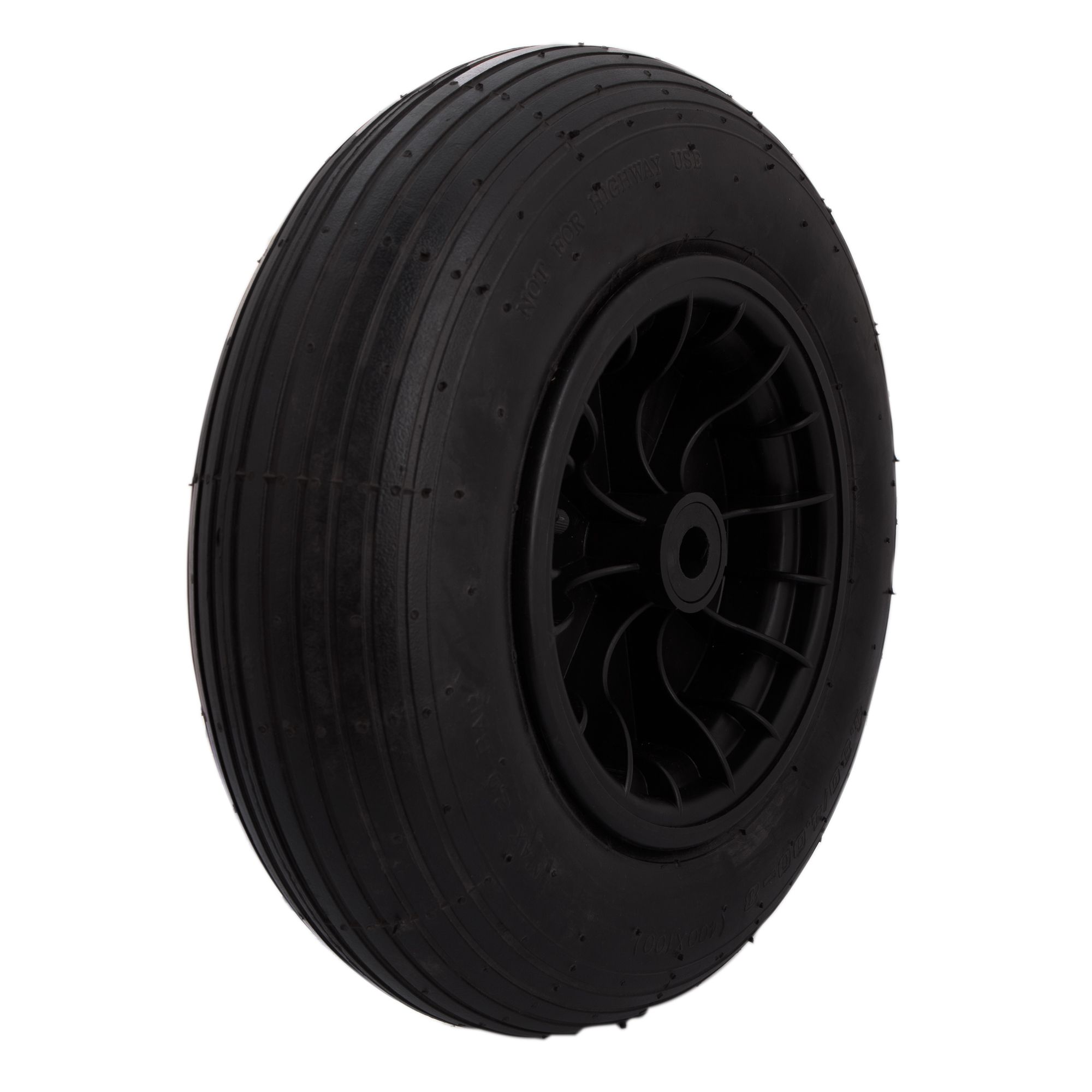 Fixed Rubber Wheel, (Dia)385mm