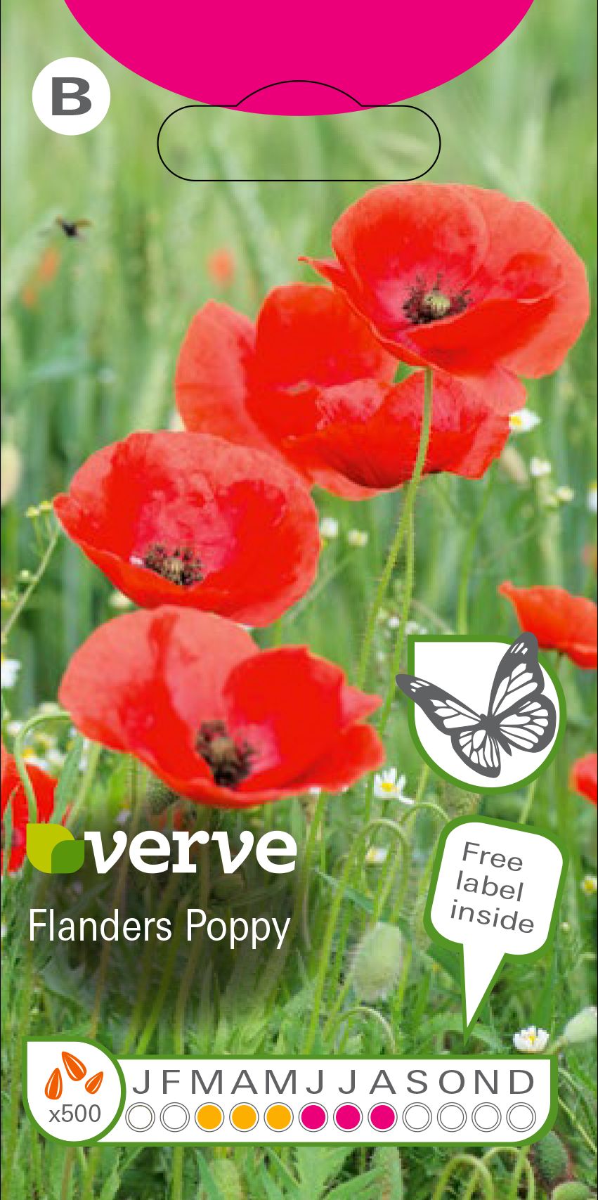 Flanders Poppy Seed | DIY at B&Q