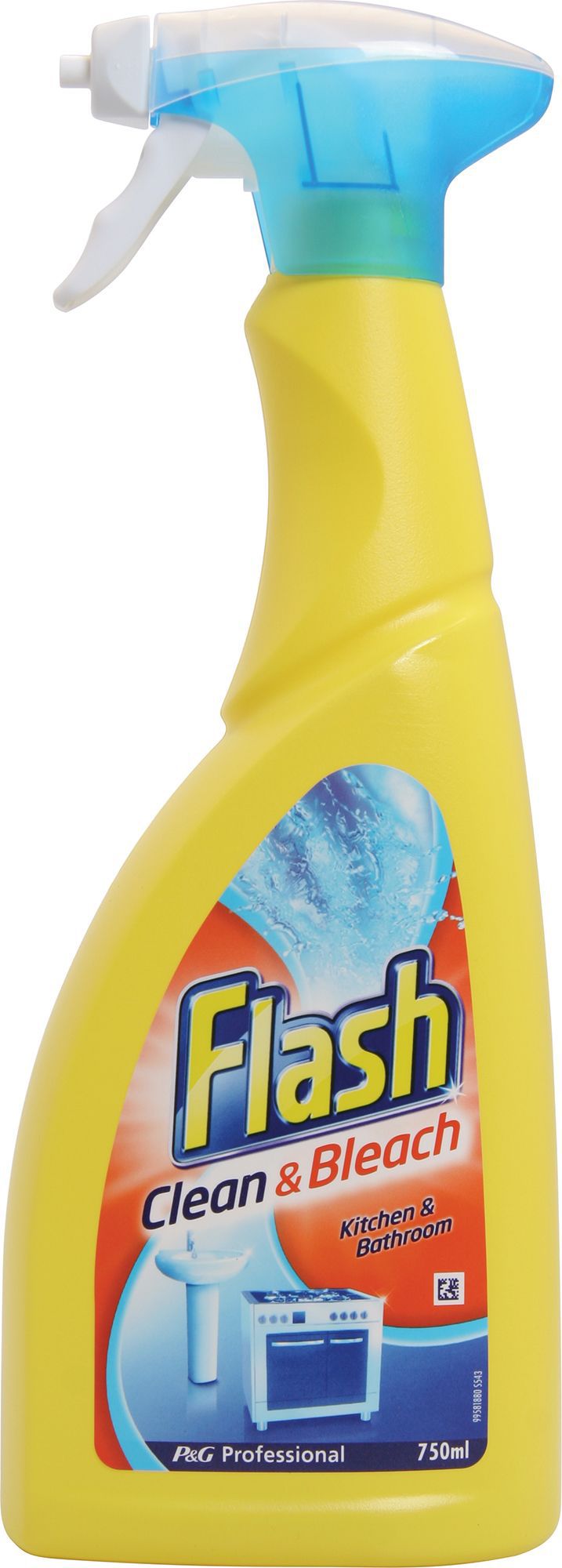Flash Clean & Bleach Cleaning spray, 750ml | DIY at B&Q