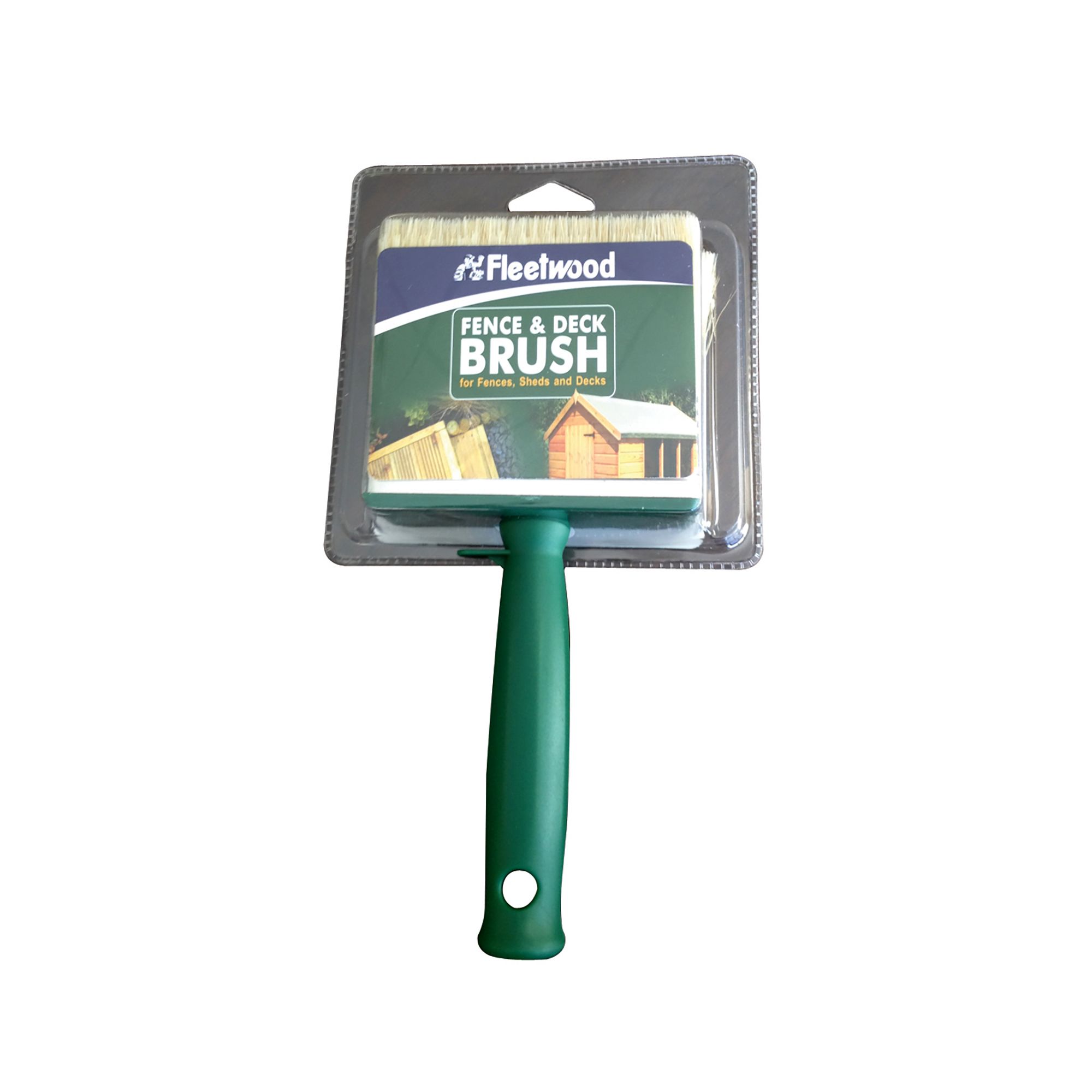 Fleetwood Fence & Deck 4" Flat tip Comfort Exterior Paint brush