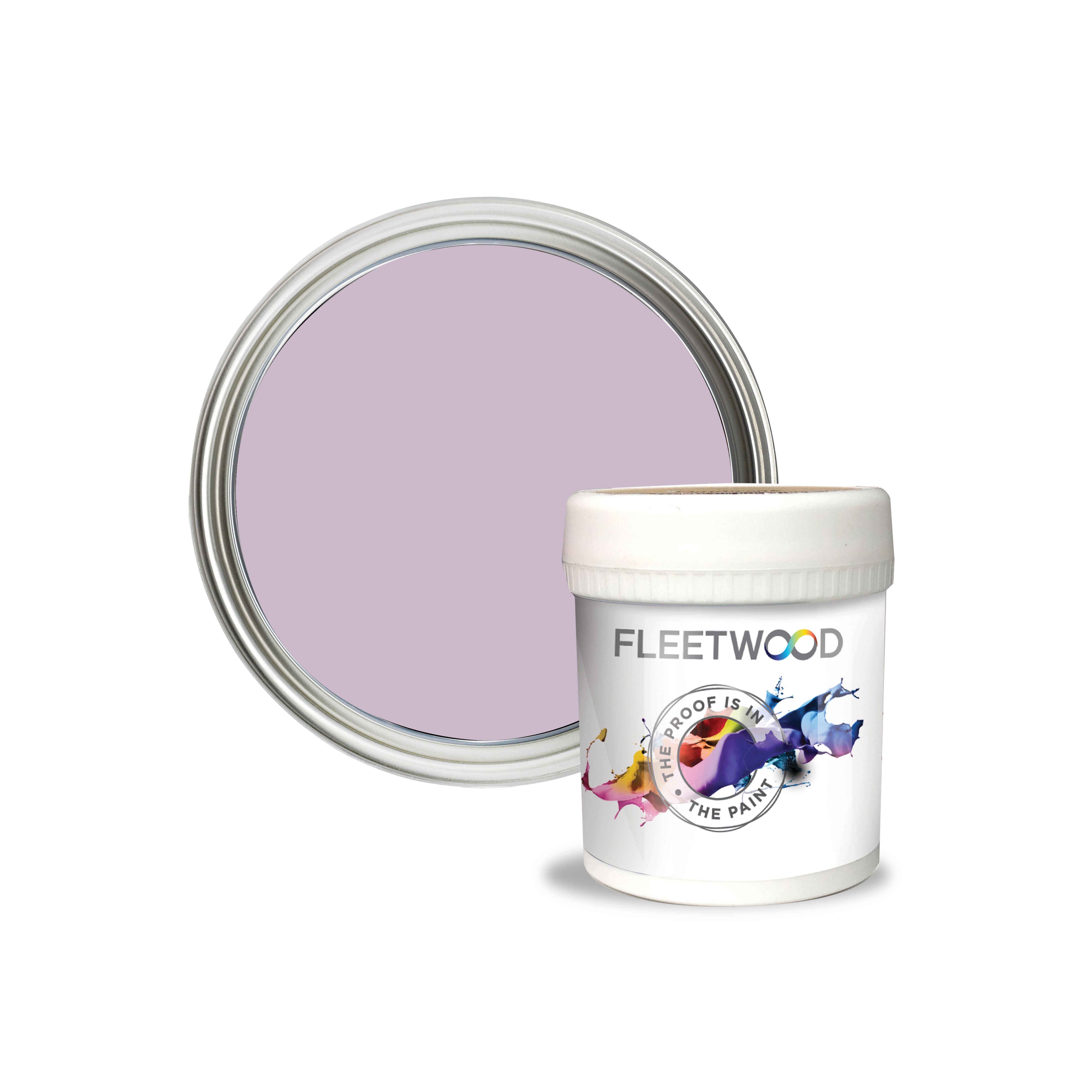 Fleetwood Inspired Lilac Soft sheen Emulsion paint, 75ml
