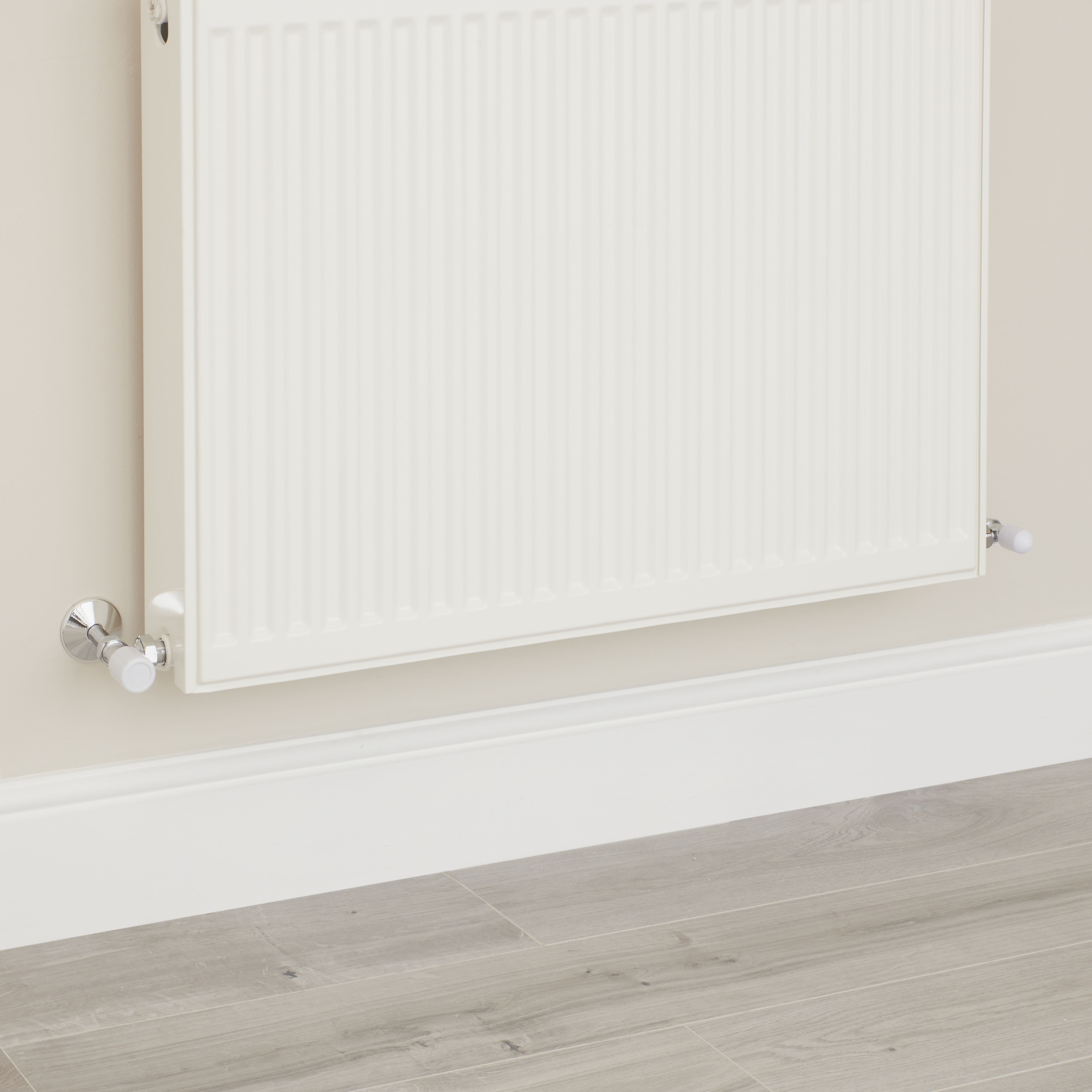 Flomasta Angled Lockshield (Dia)15mm