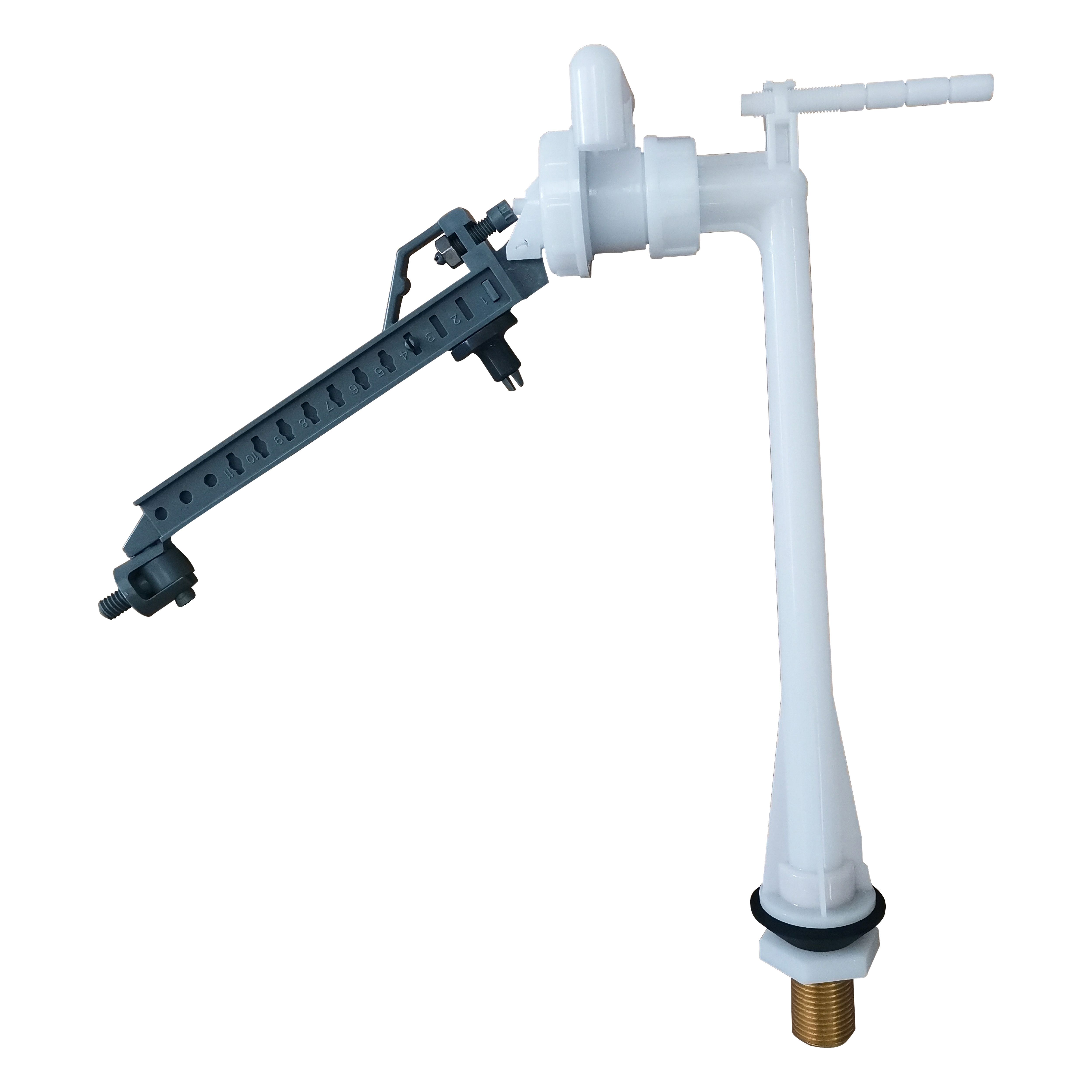 Flomasta Bottom inlet valve Brass & plastic Bottom entry Ball cock Fill ...