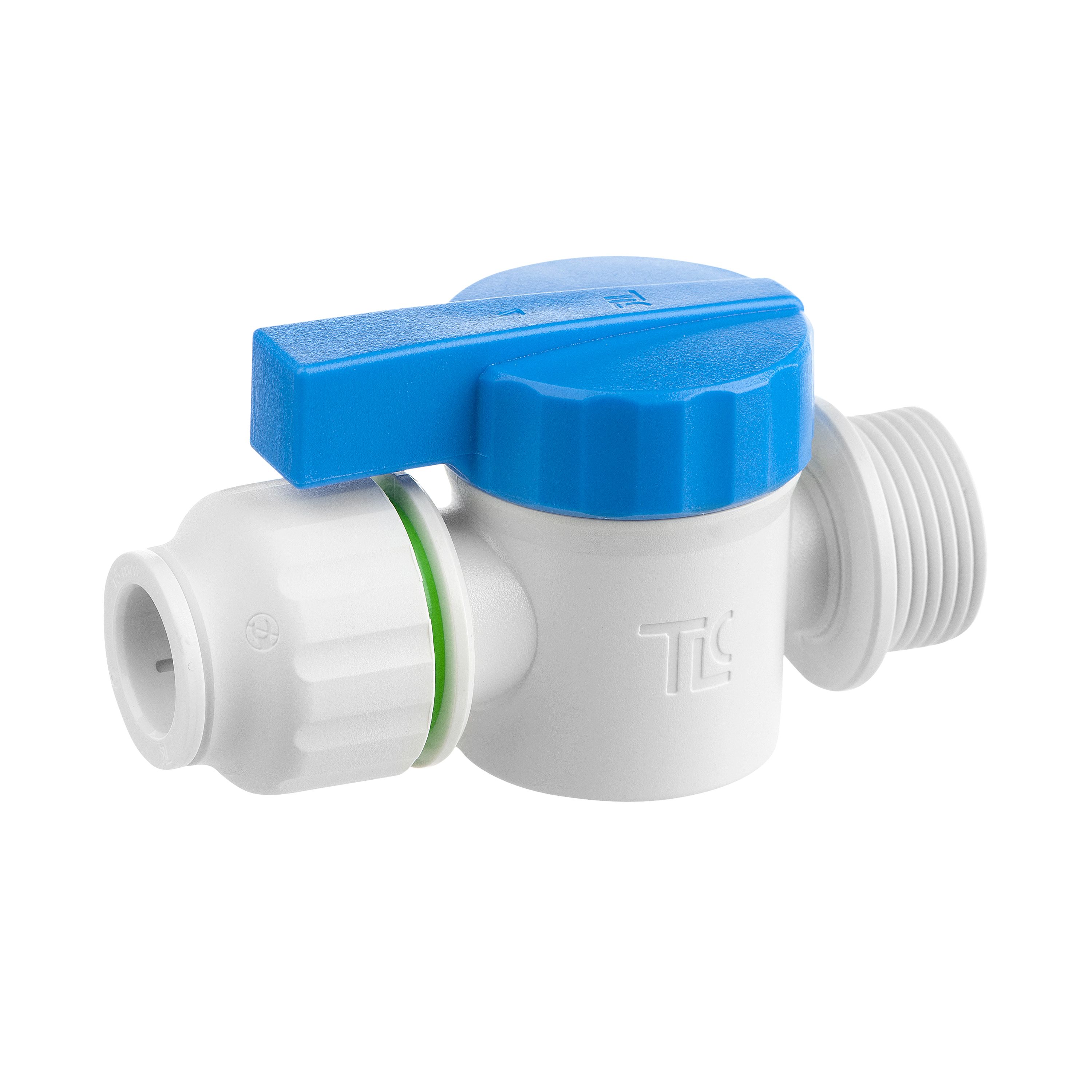 Flomasta Push-fit Hot Washing machine tap, (Dia)15mm x 19.05mm