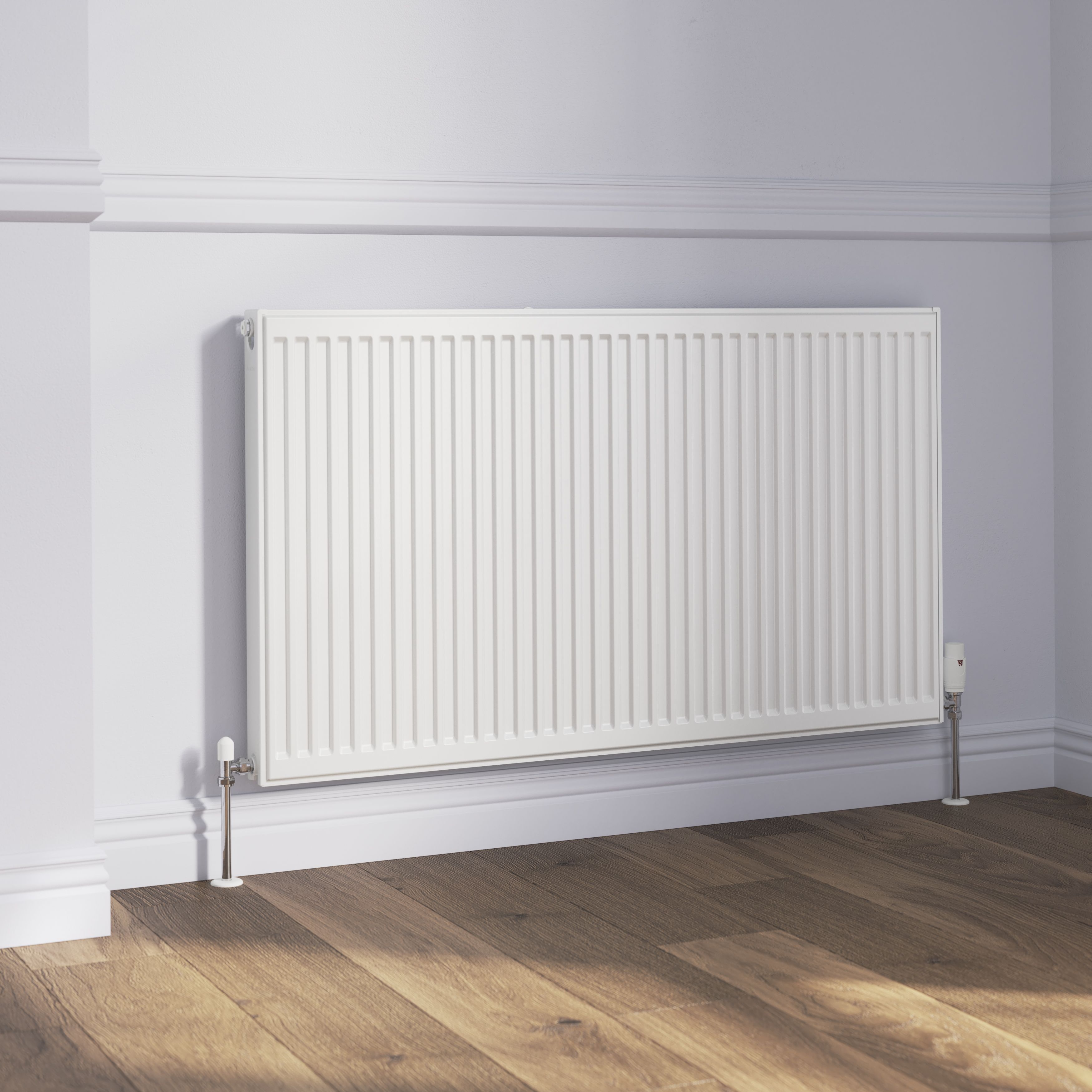 Flomasta White Type 11 Single Panel Radiator, (W)1100mm x (H)700mm