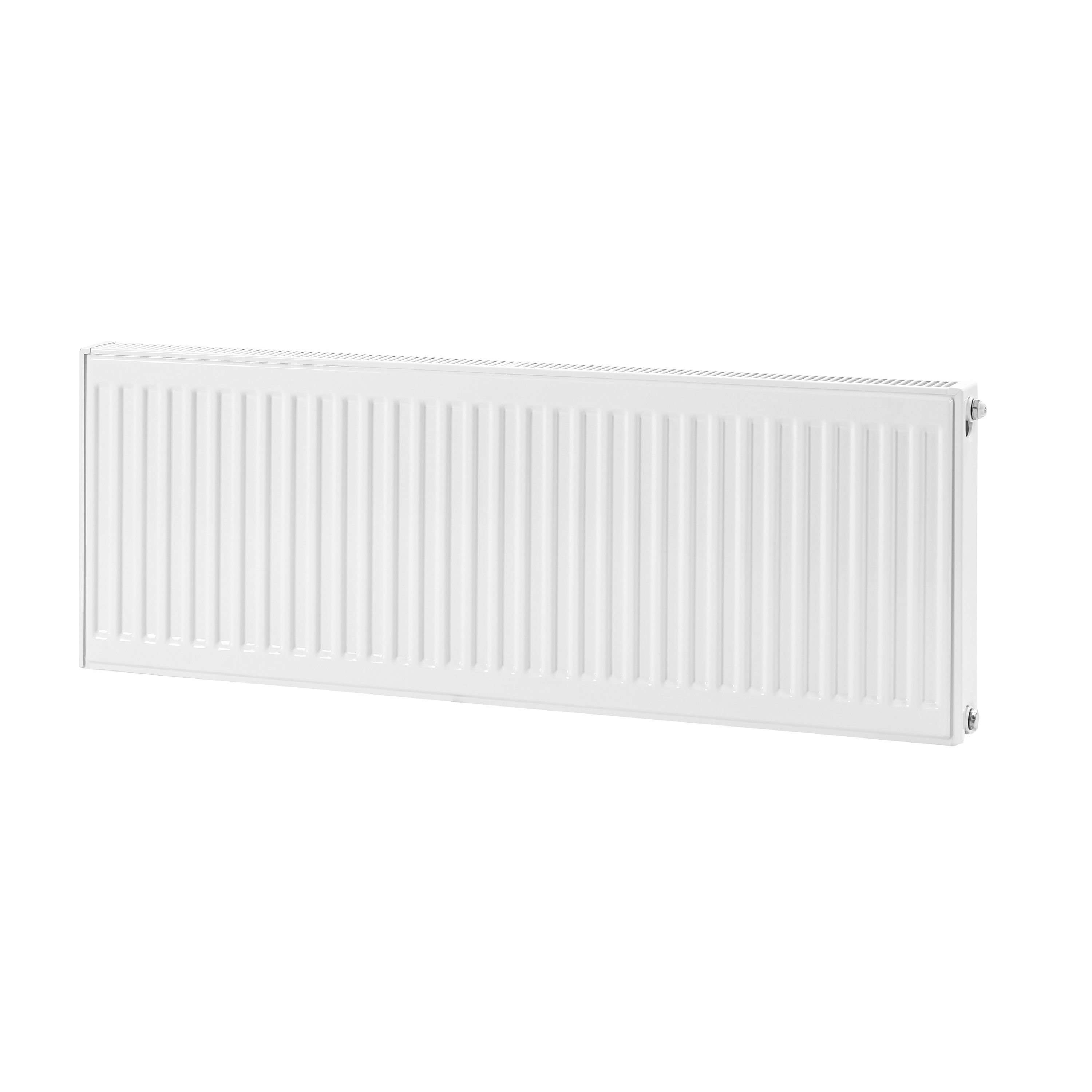 Flomasta White Type 21 Double Panel Radiator, (W)1100mm x (H)400mm ...