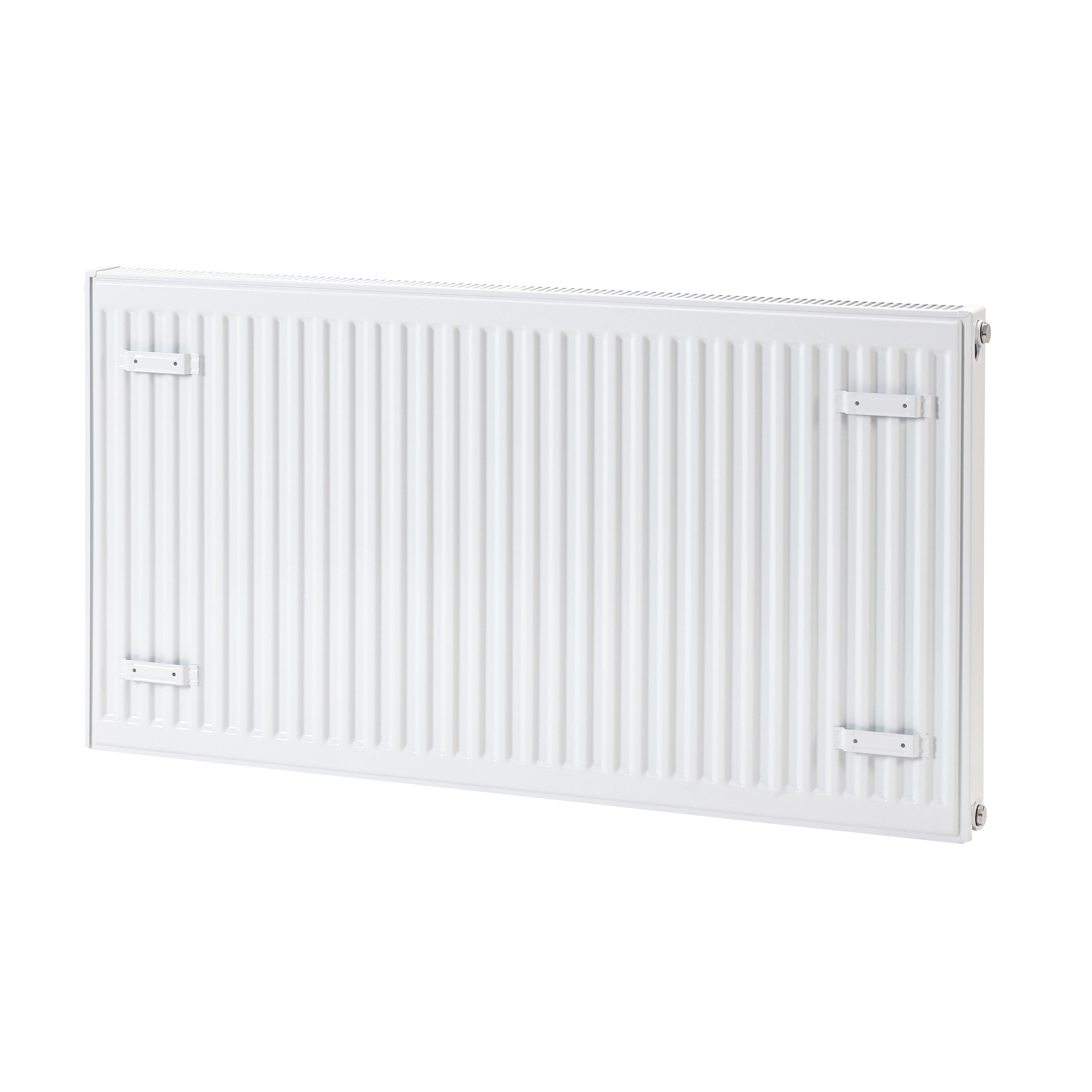 Flomasta White Type 21 Double Panel Radiator, (W)1100mm x (H)600mm