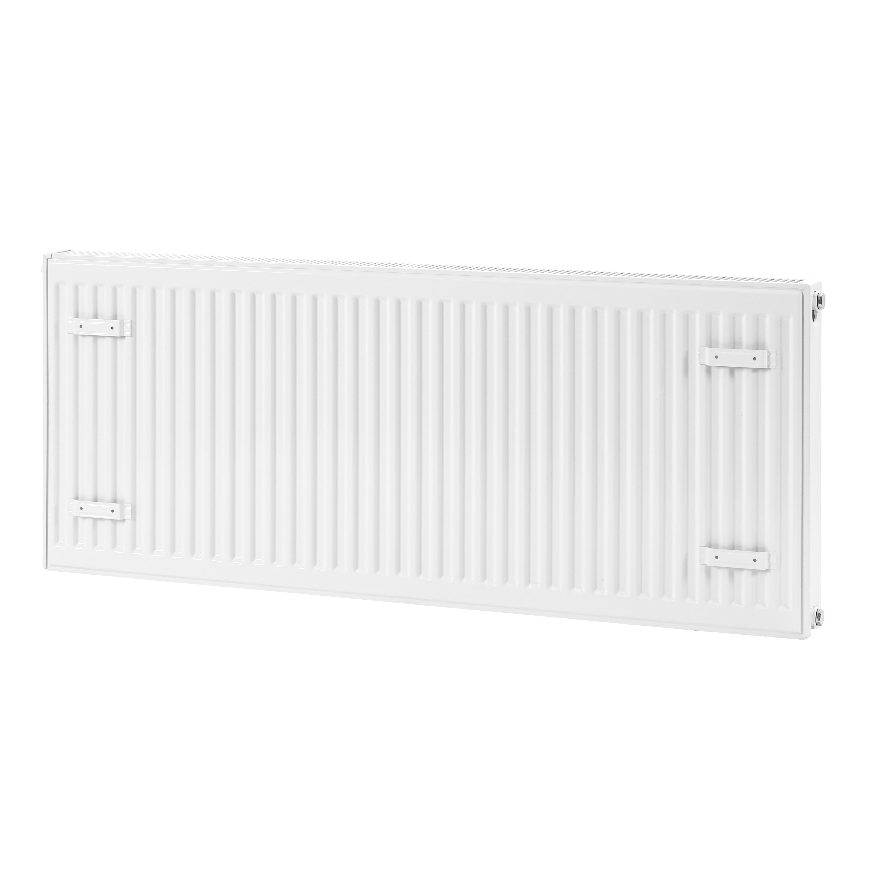 Flomasta White Type 21 Double Panel Radiator, (W)1200mm x (H)500mm