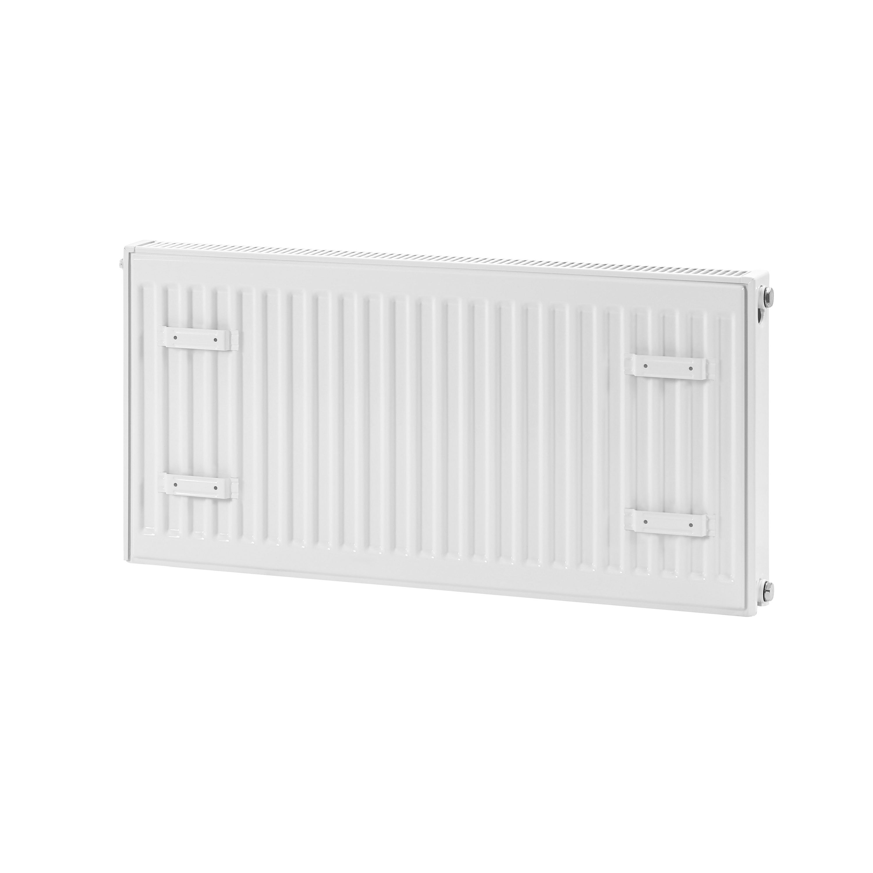 Flomasta White Type 21 Double Panel Radiator, (W)800mm x (H)400mm