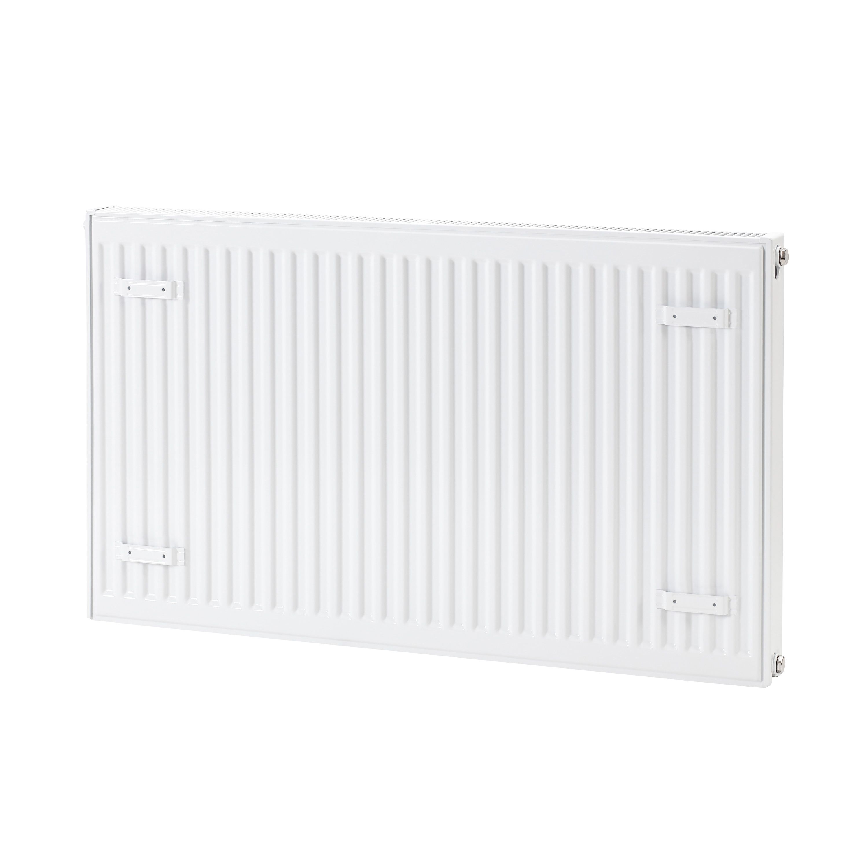 Flomasta White Type 21 Double Panel Radiator, (W)900mm x (H)600mm