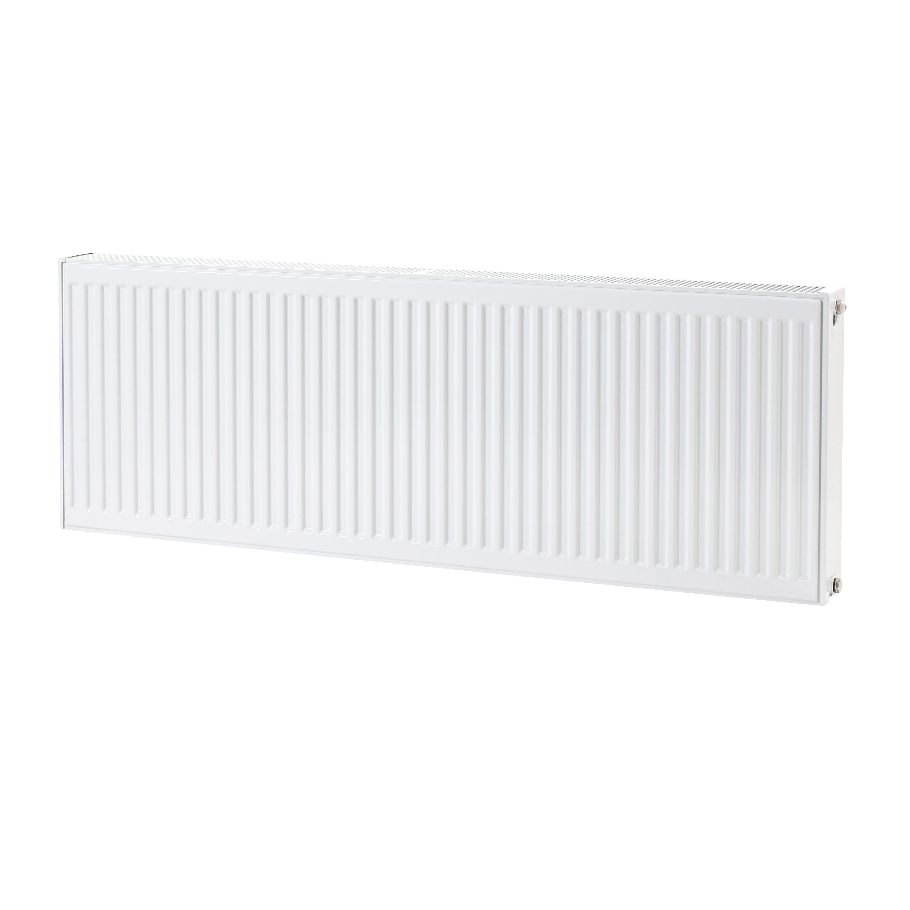 Flomasta White Type 22 Double Panel Radiator, (W)1200mm x (H)500mm