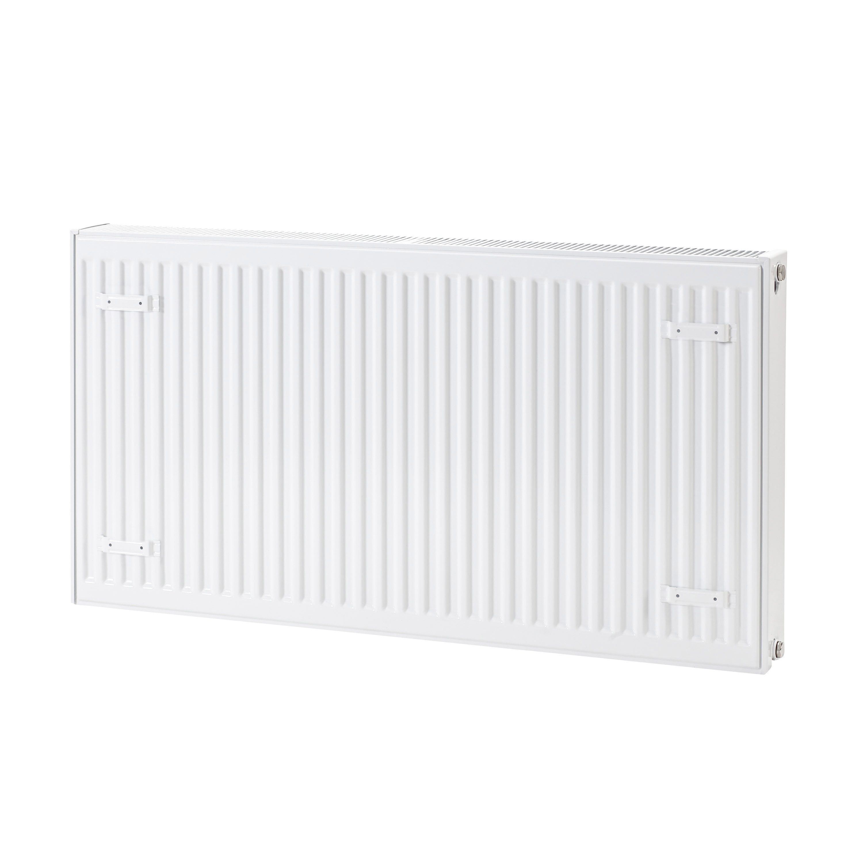 Flomasta White Type 22 Double Panel Radiator, (W)1200mm x (H)600mm