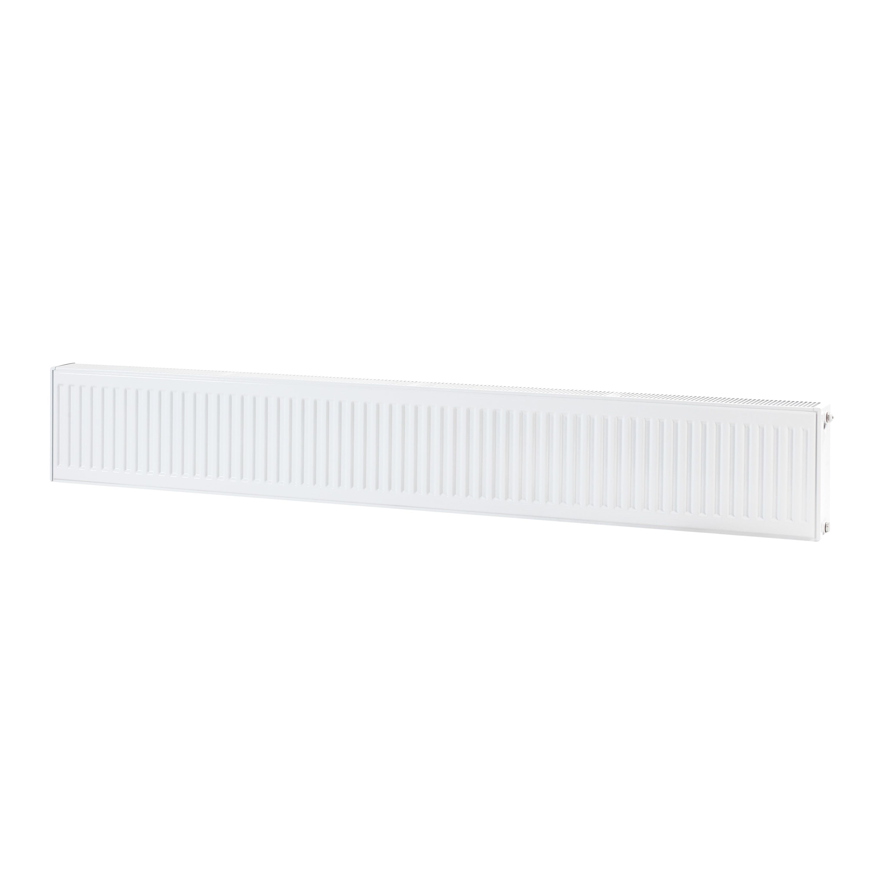 Flomasta White Type 22 Double Panel Radiator, (W)1800mm x (H)300mm
