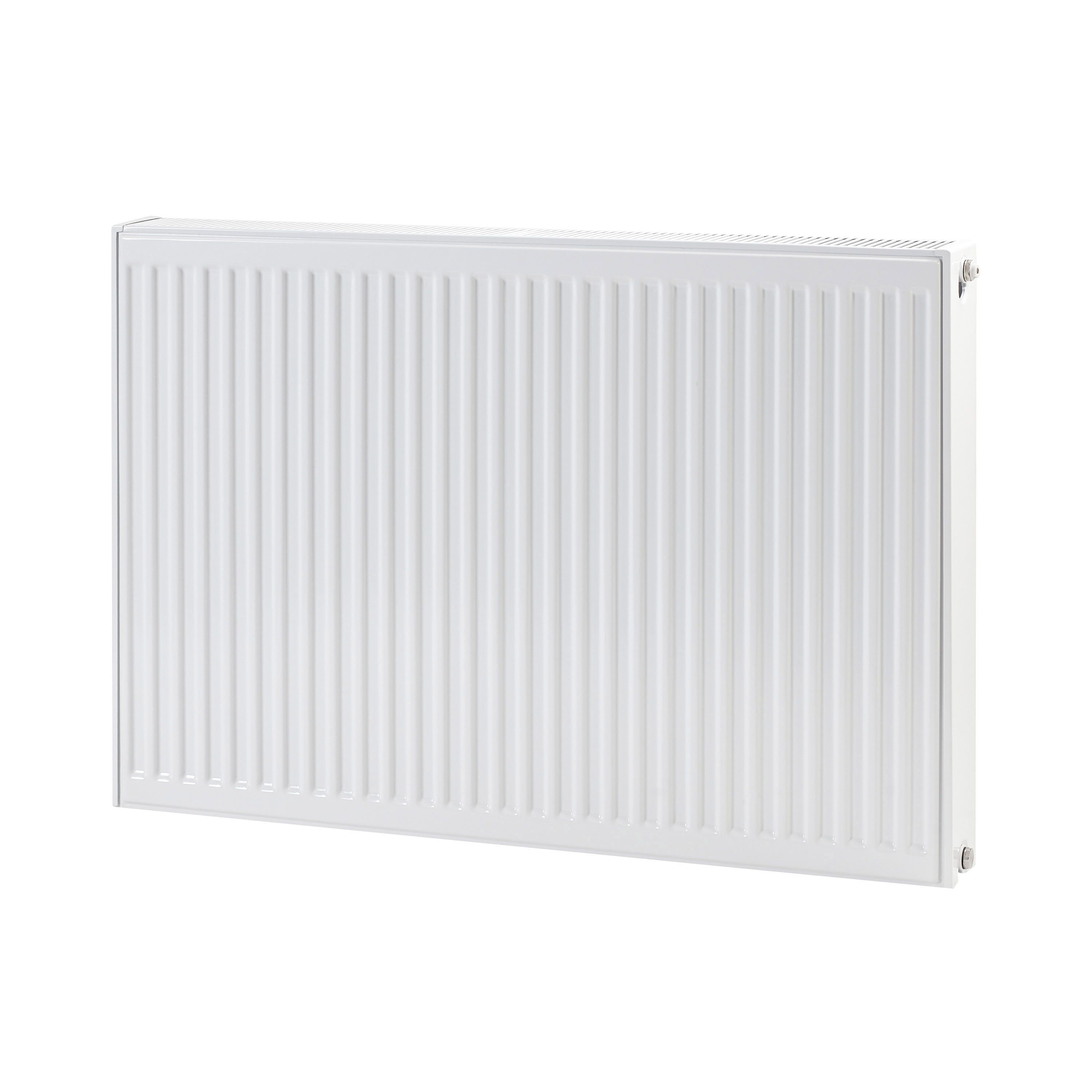 Flomasta White Type 22 Double Panel Radiator, (W)900mm x (H)700mm at B&Q