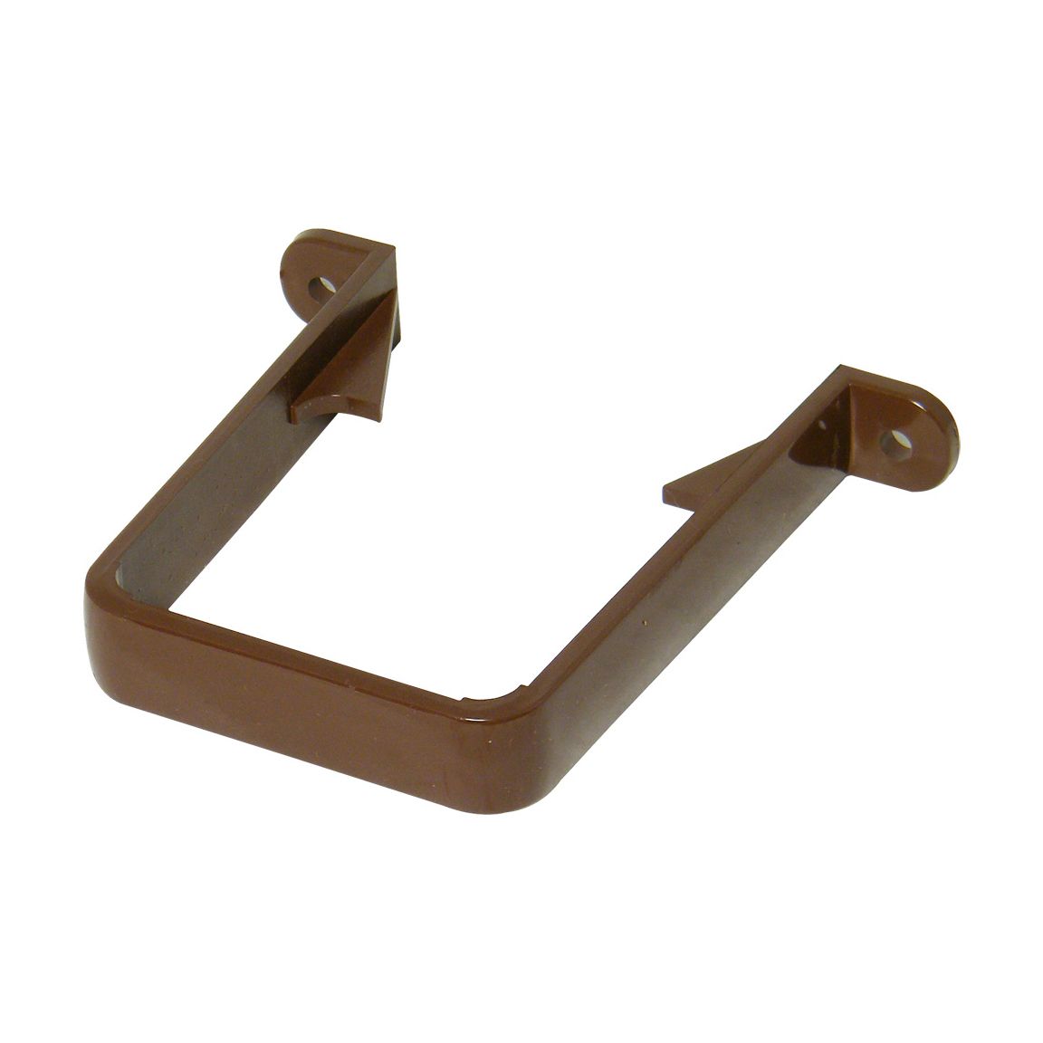 FloPlast Brown Square Gutter clip (L)18mm (Dia)65mm | DIY at B&Q