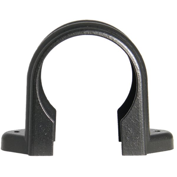 FloPlast Cast iron effect Push-fit Clip (Dia)110mm