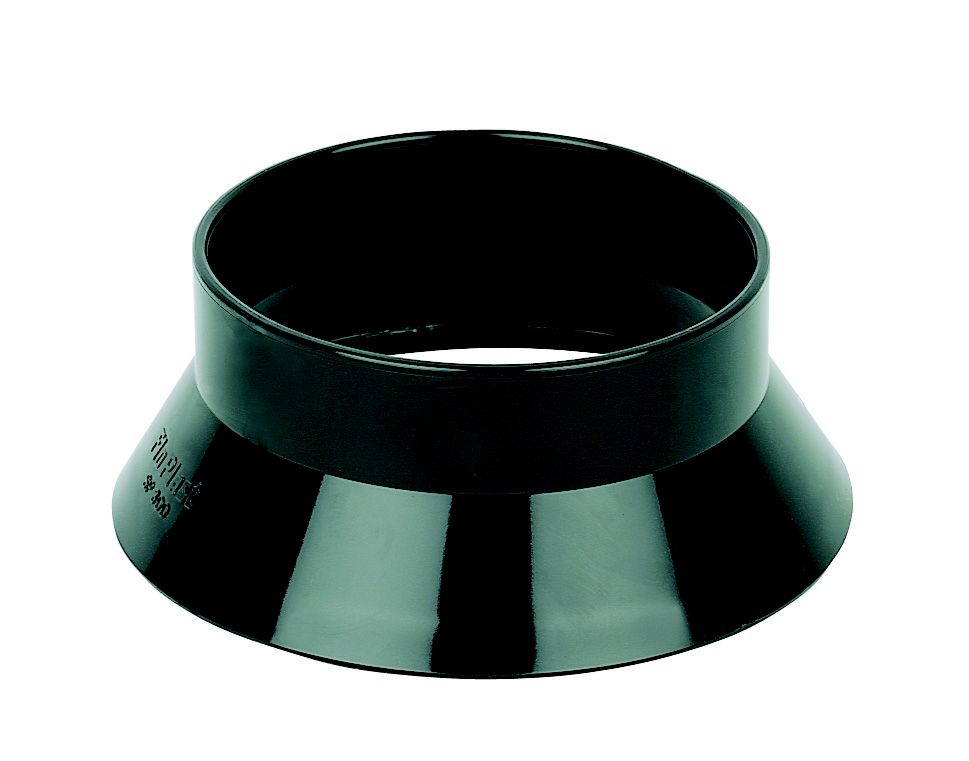 FloPlast Ring seal soil Black Weathering collar, (Dia)110mm | DIY at B&Q