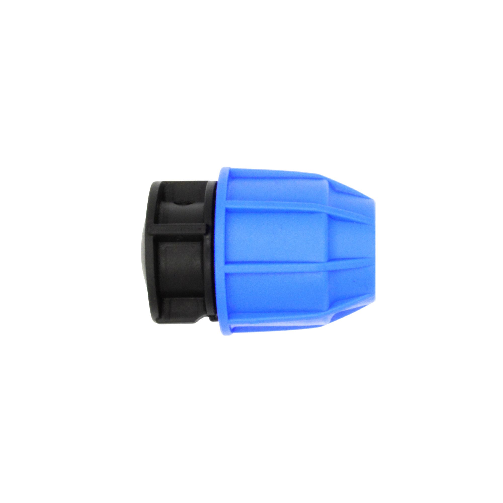 FloPlast Supreme Round End cap (Dia)53.4mm