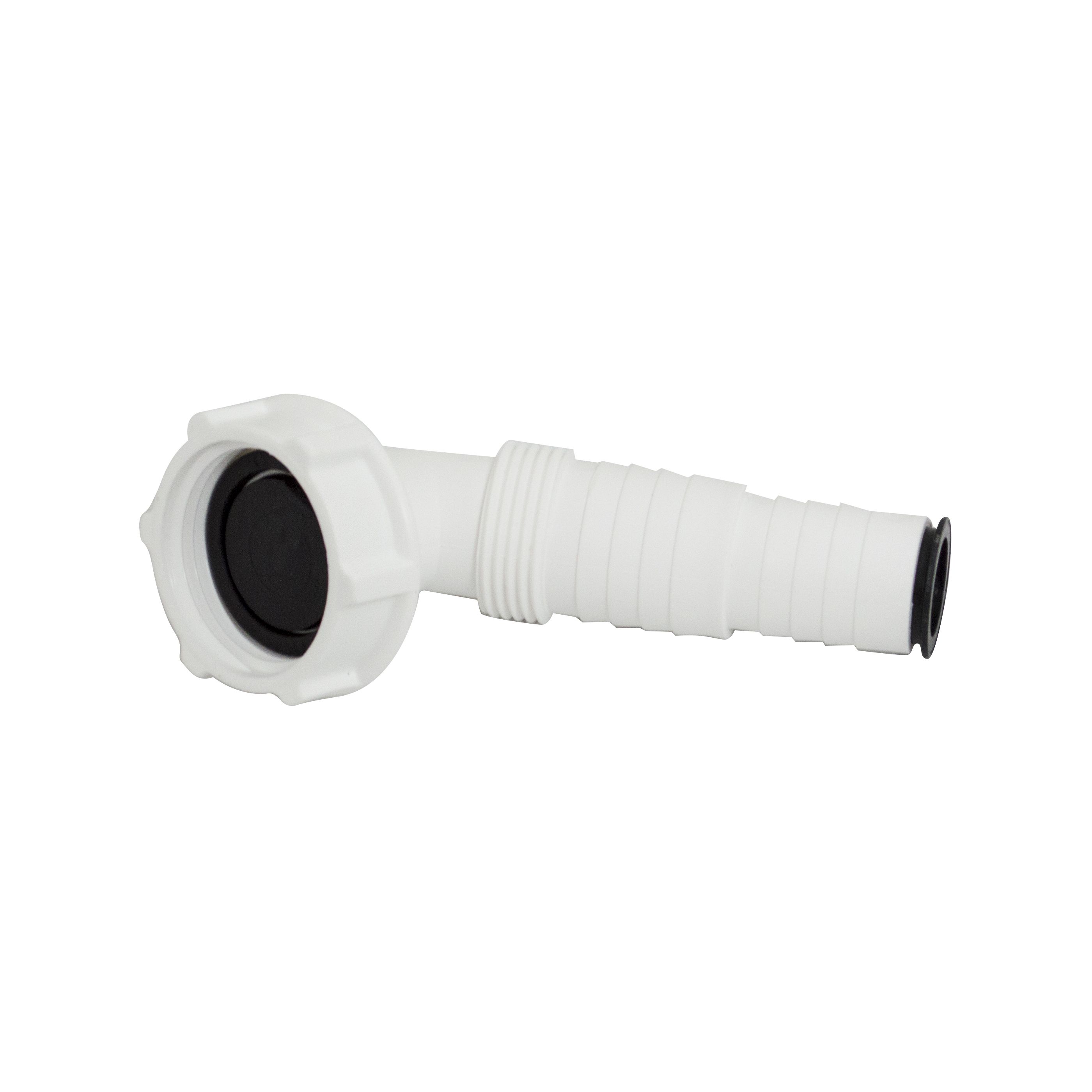 FloPlast White Compression Dishwasher & washing machine Nozzle (Dia ...