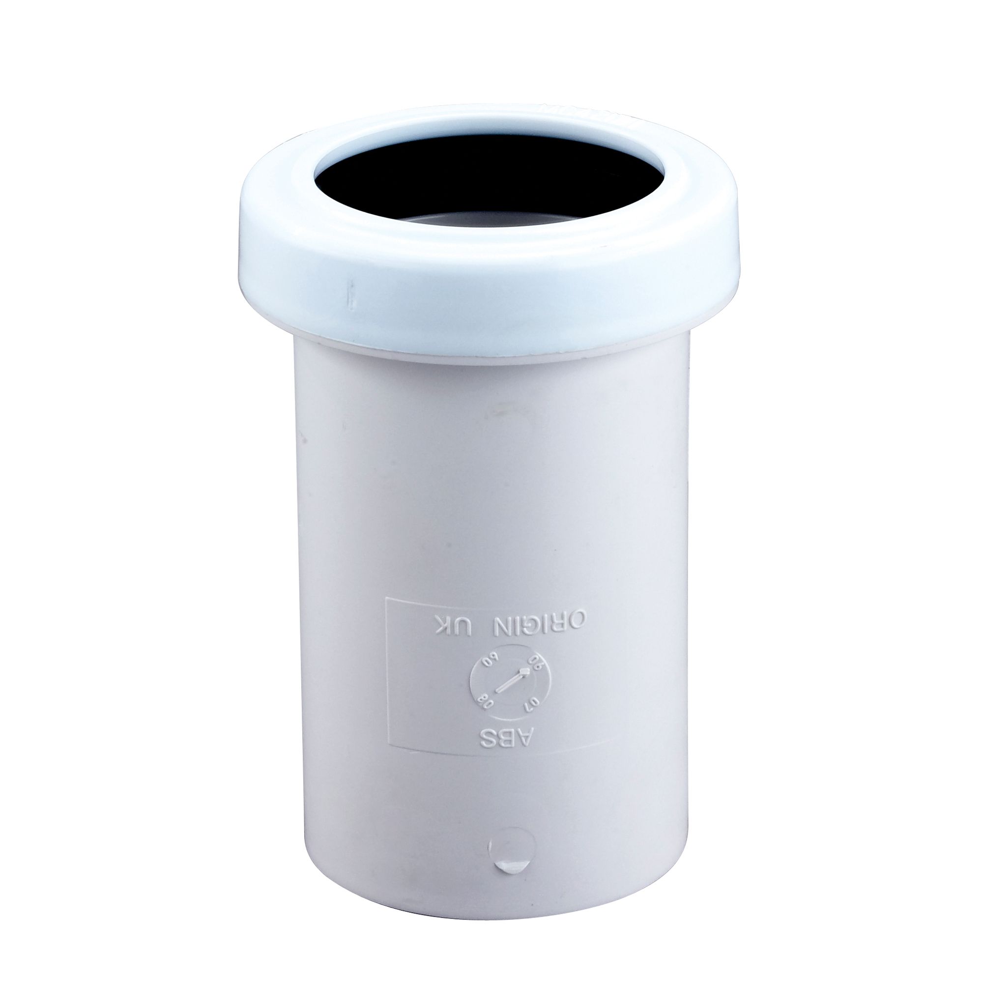 FloPlast White Solvent weld Waste pipe Coupler (Dia)40mm | DIY at B&Q